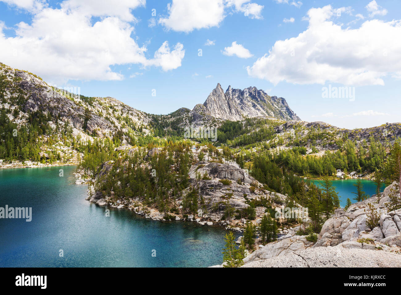 Beautiful Alpine lakes wilderness area in Washington, USA Stock Photo ...