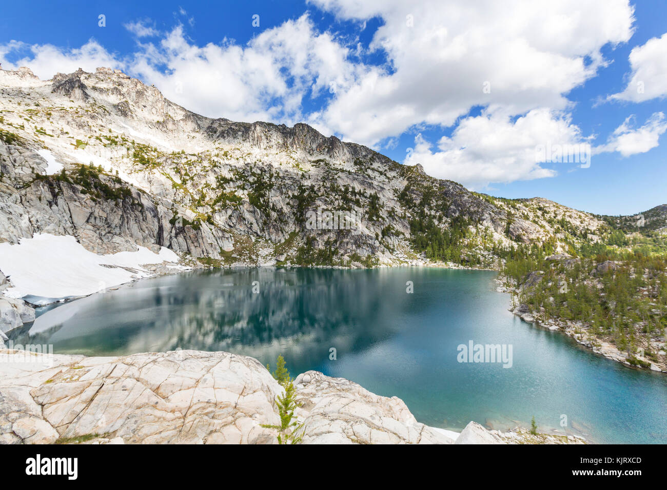 Beautiful Alpine lakes wilderness area in Washington, USA Stock Photo ...