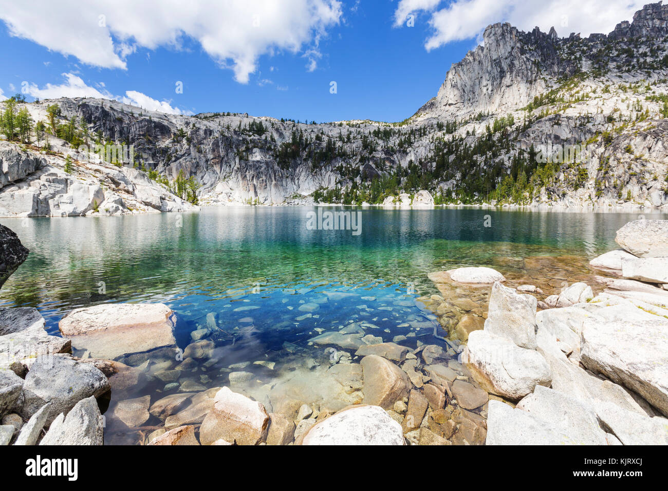 Beautiful Alpine lakes wilderness area in Washington, USA Stock Photo ...