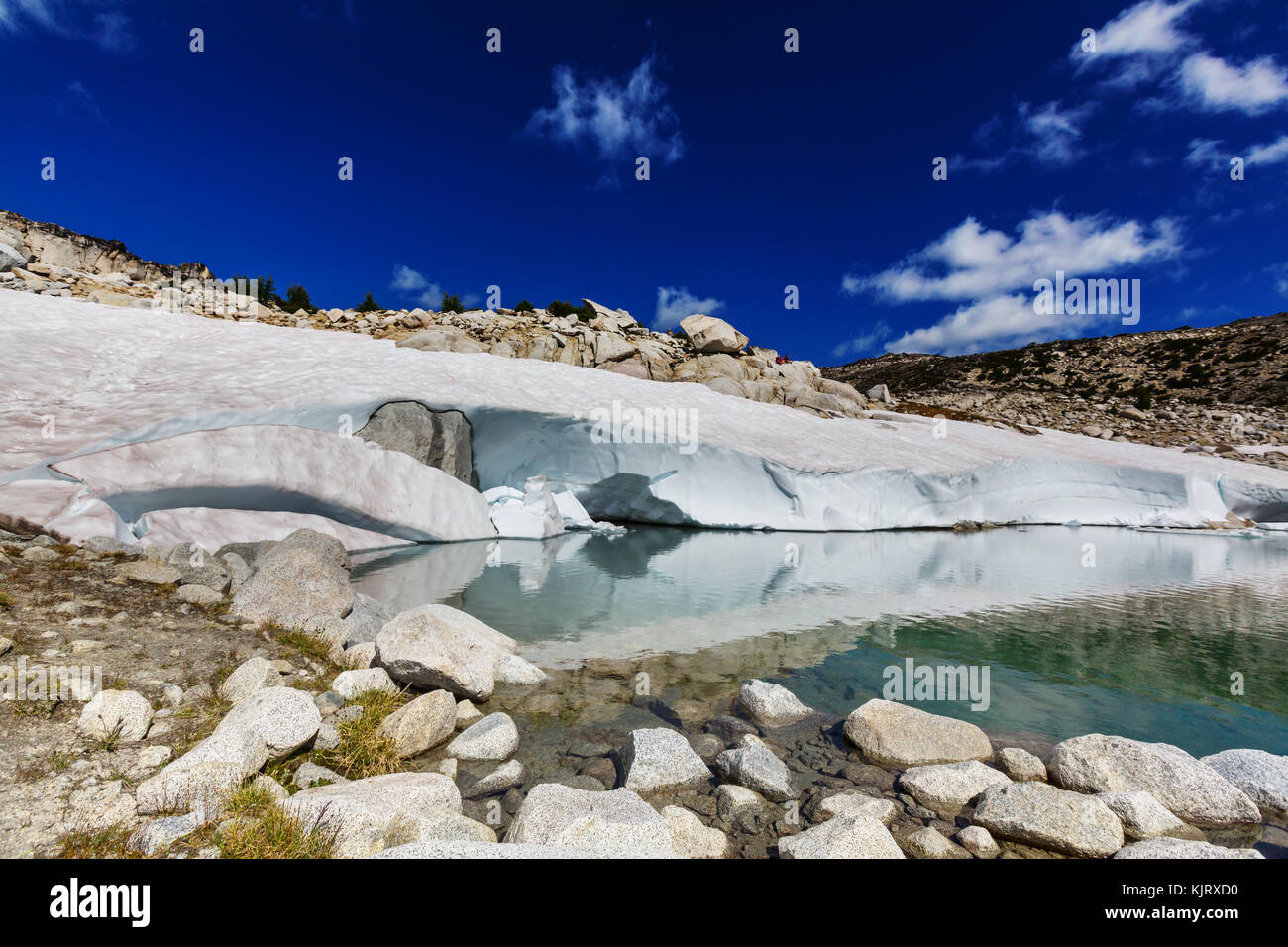 Beautiful Alpine lakes wilderness area in Washington, USA Stock Photo ...