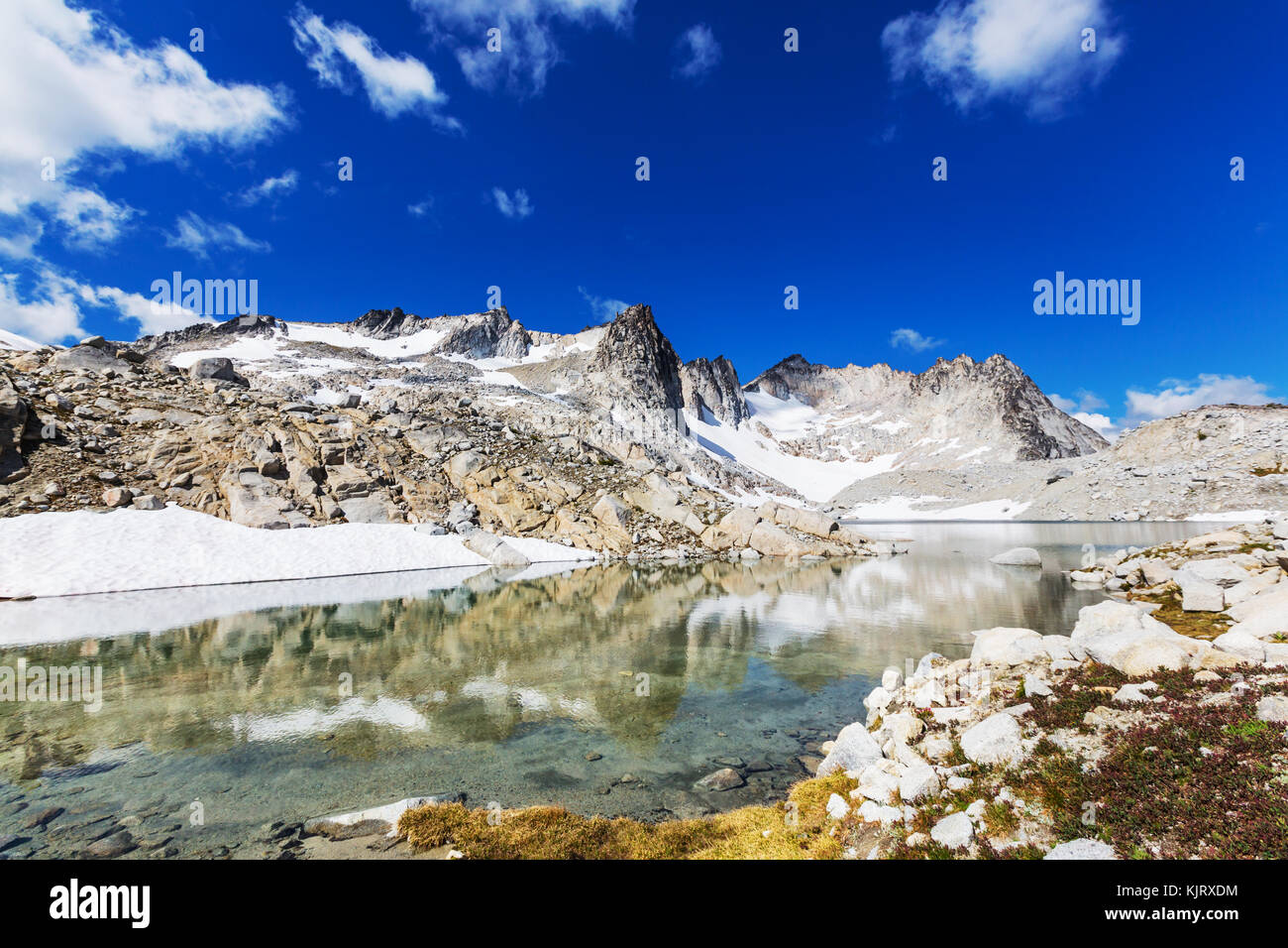 Beautiful Alpine lakes wilderness area in Washington, USA Stock Photo ...