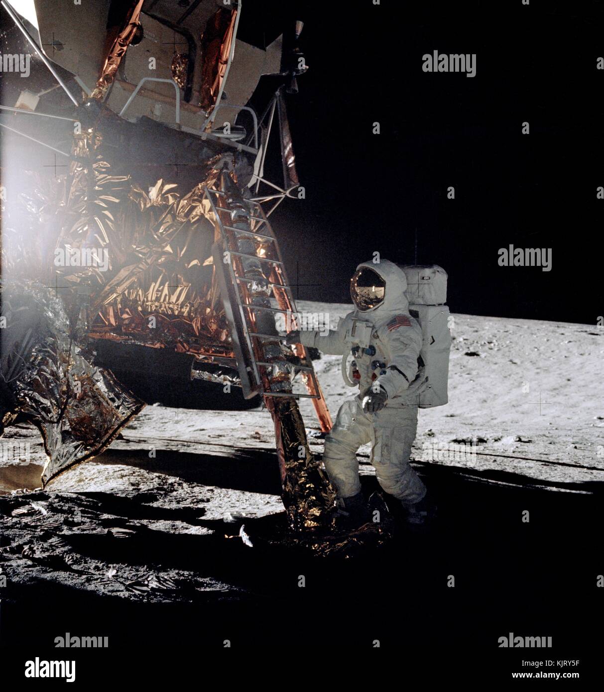 NASA Apollo 12 lunar landing mission prime crew astronaut Alan Bean ...