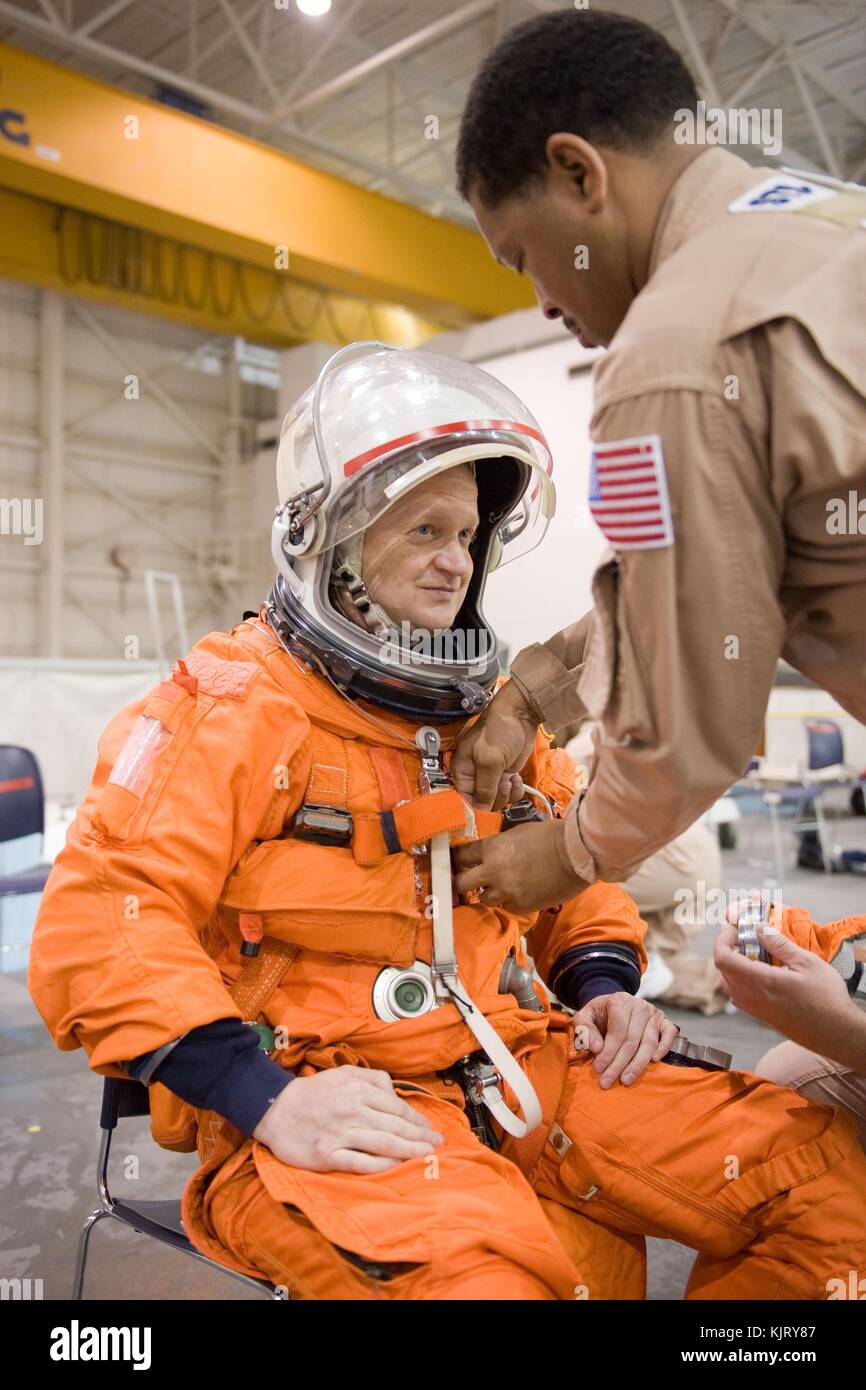 NASA Space Shuttle Discovery STS-133 International Space Station mission prime crew member ...