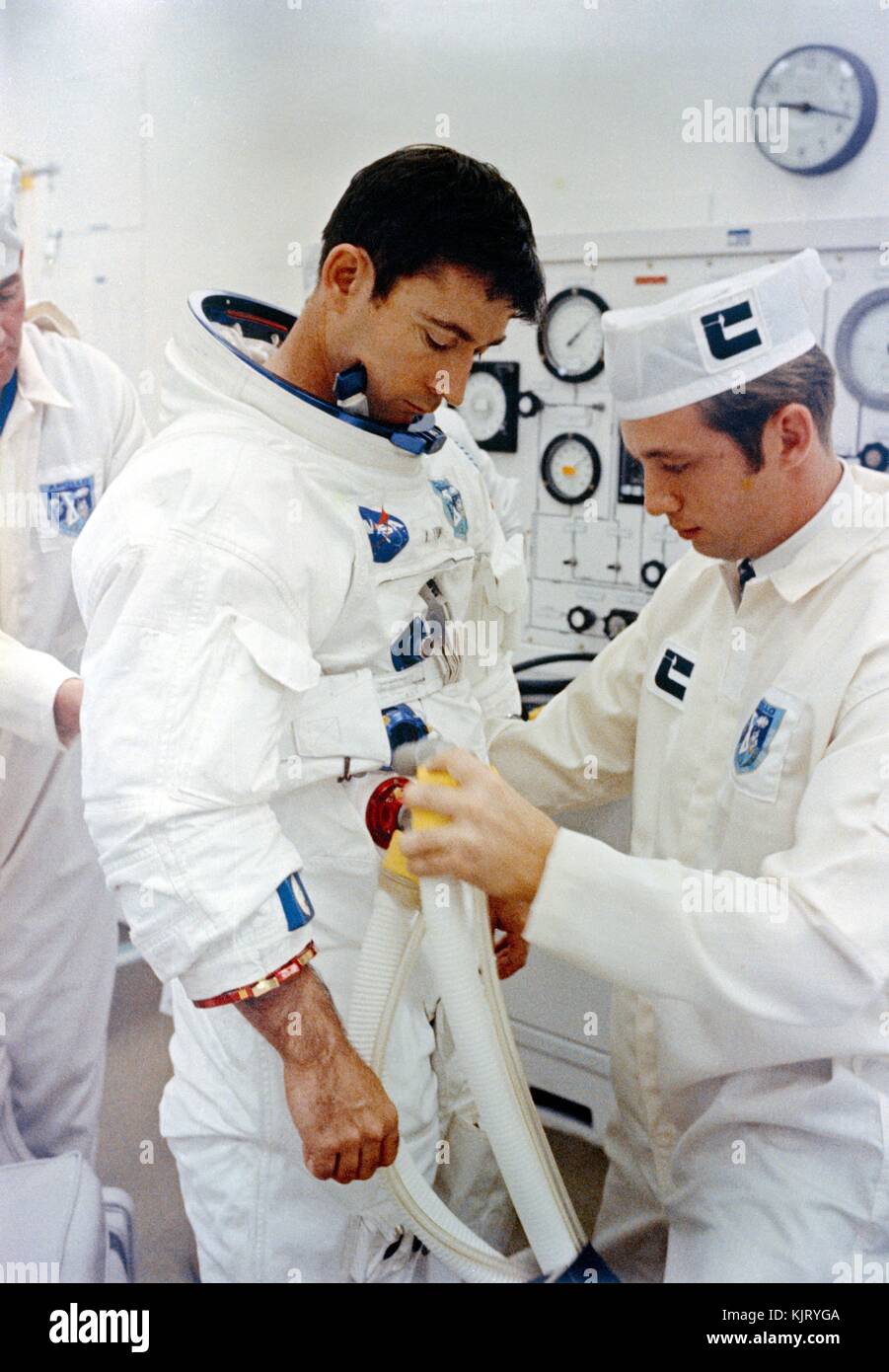 NASA Apollo 10 lunar orbital mission prime crew member American ...