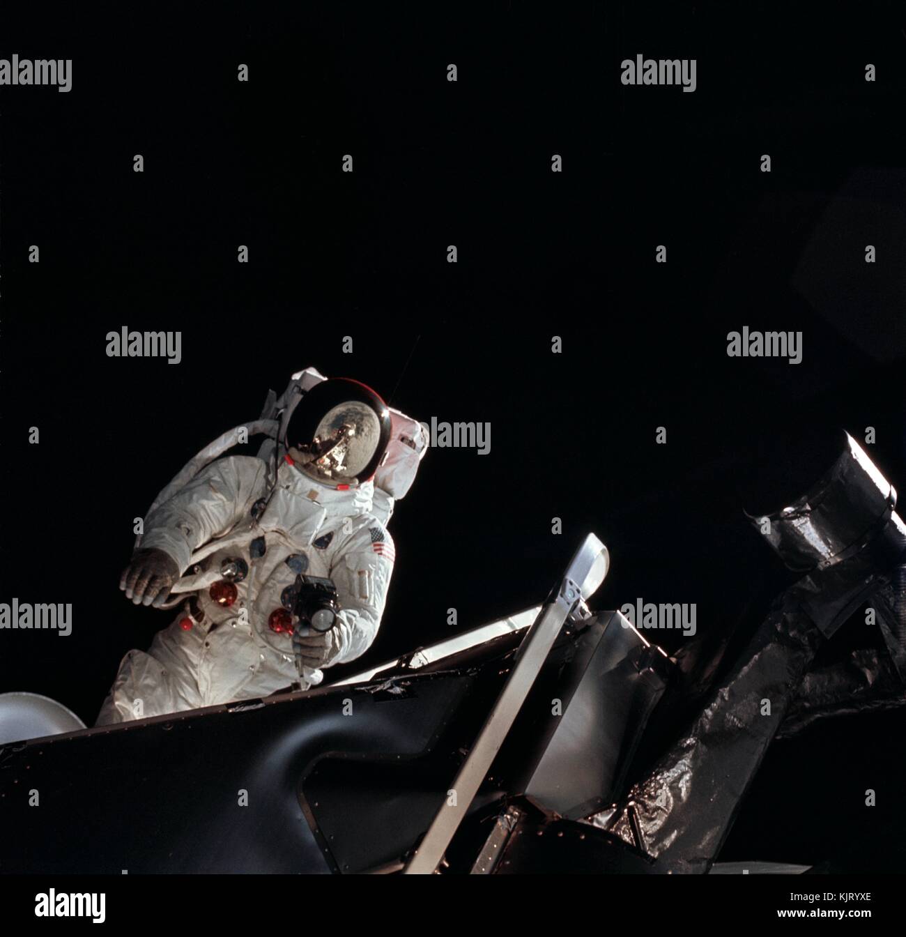 NASA Apollo 9 earth-orbital mission prime crew astronaut Russell ...