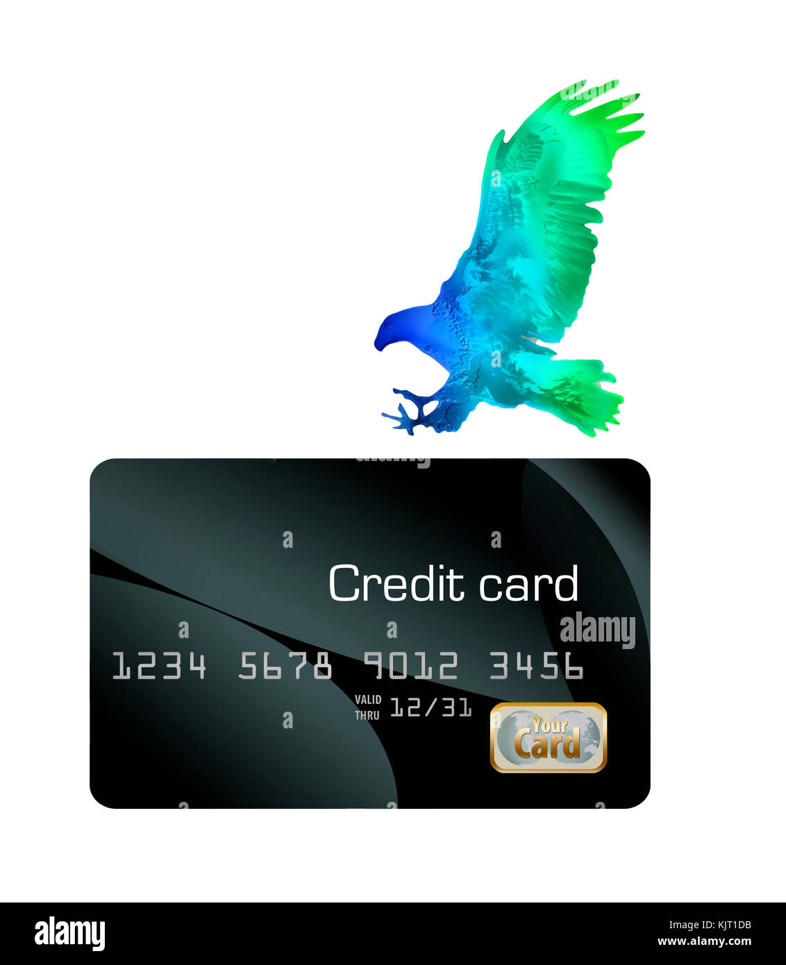 Security hologram credit card hi-res stock photography and images - Alamy