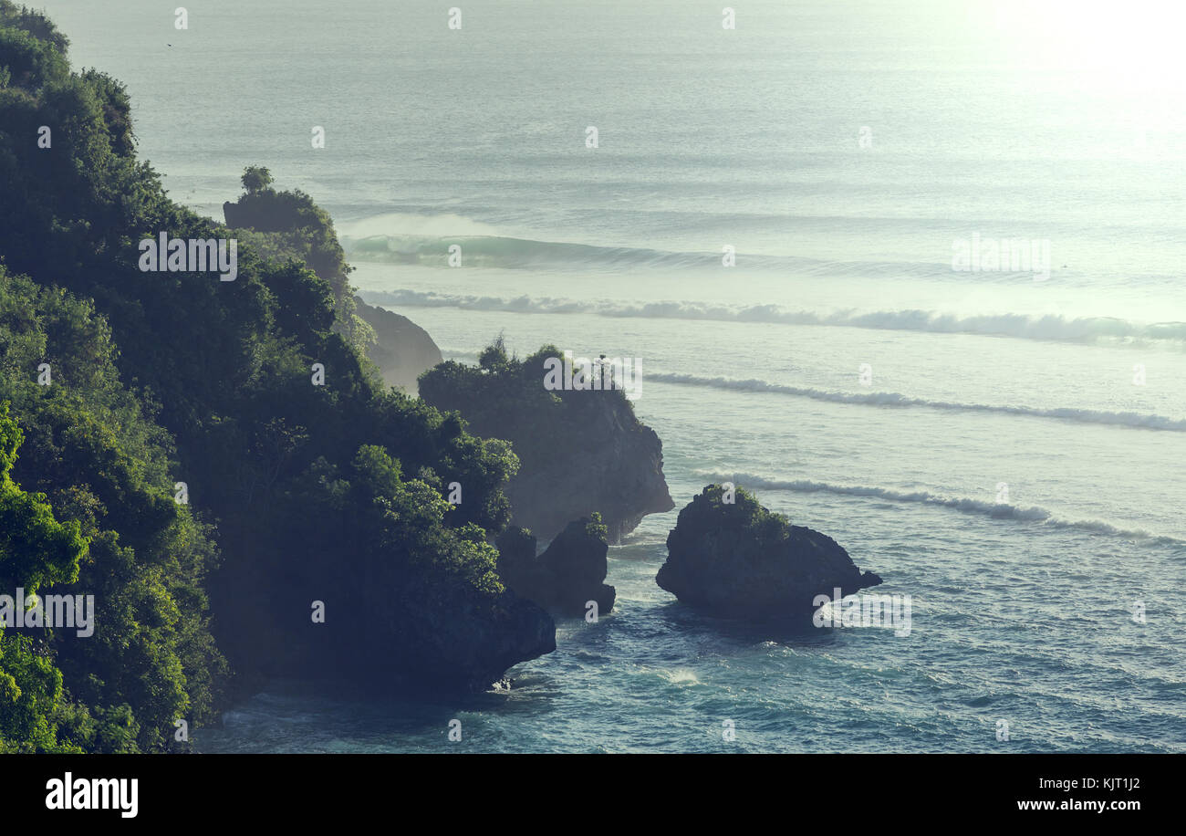 Sunset on Bali Stock Photo - Alamy