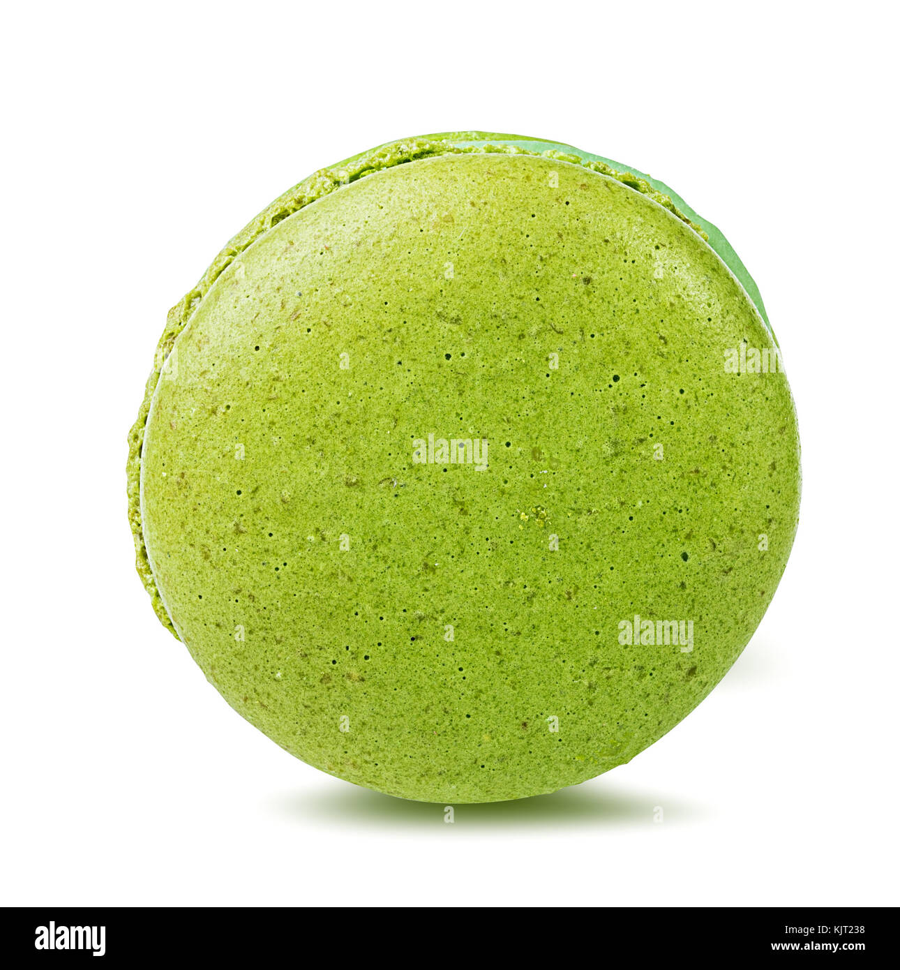 Macaroons mint isolated on white Stock Photo - Alamy