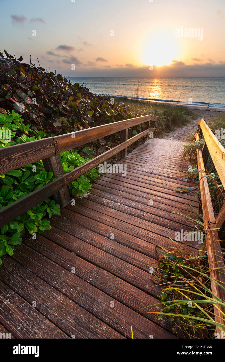 boardwalk on beach Stock Photo - Alamy