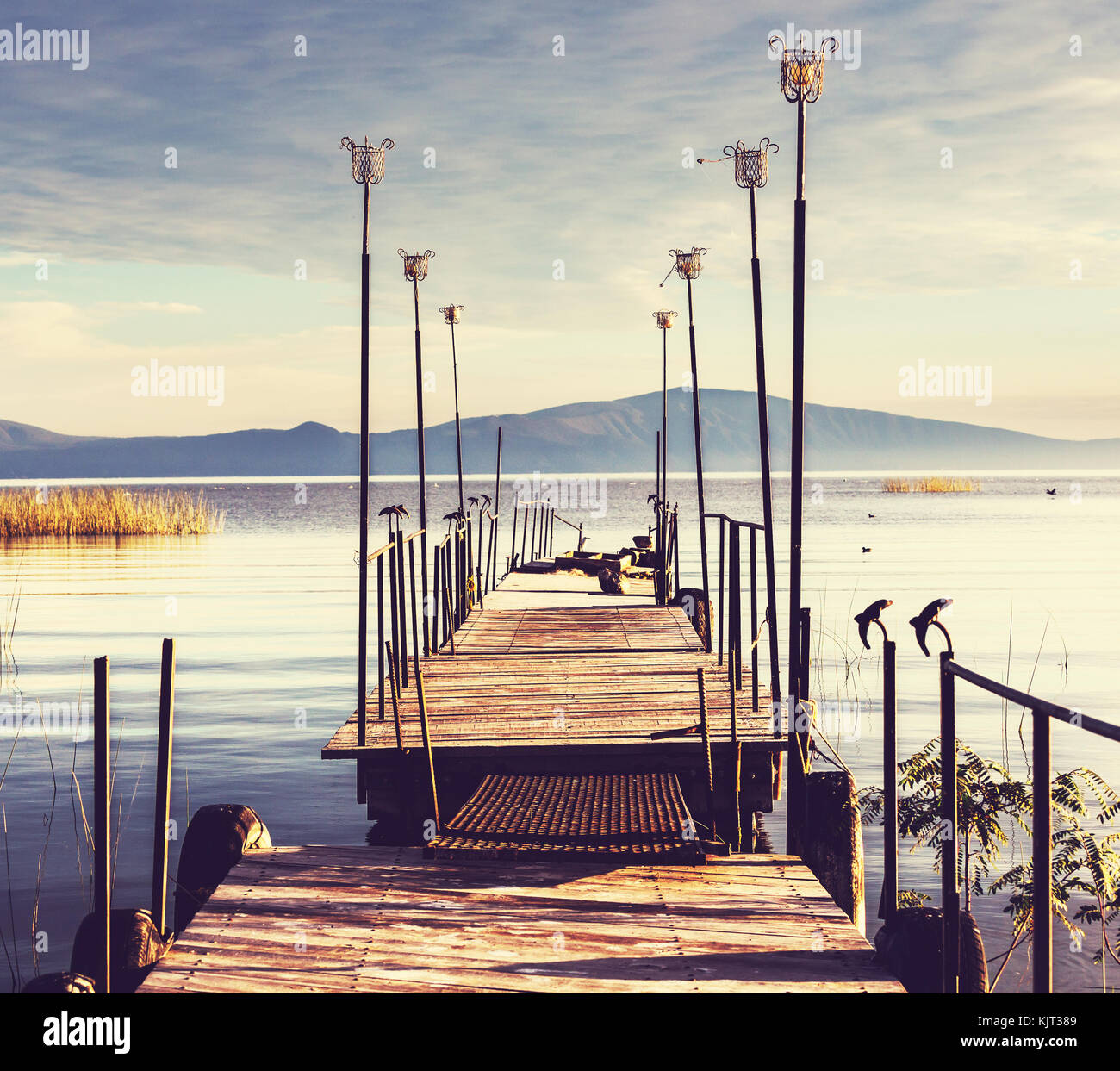 boardwalk on beach Stock Photo - Alamy