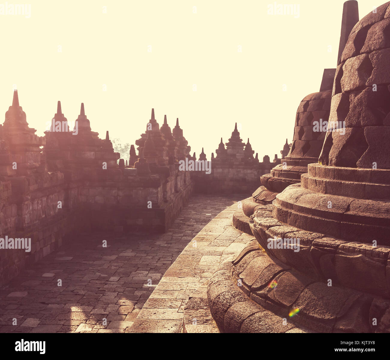 Borobudur Temple,Java, Indonesia Stock Photo - Alamy