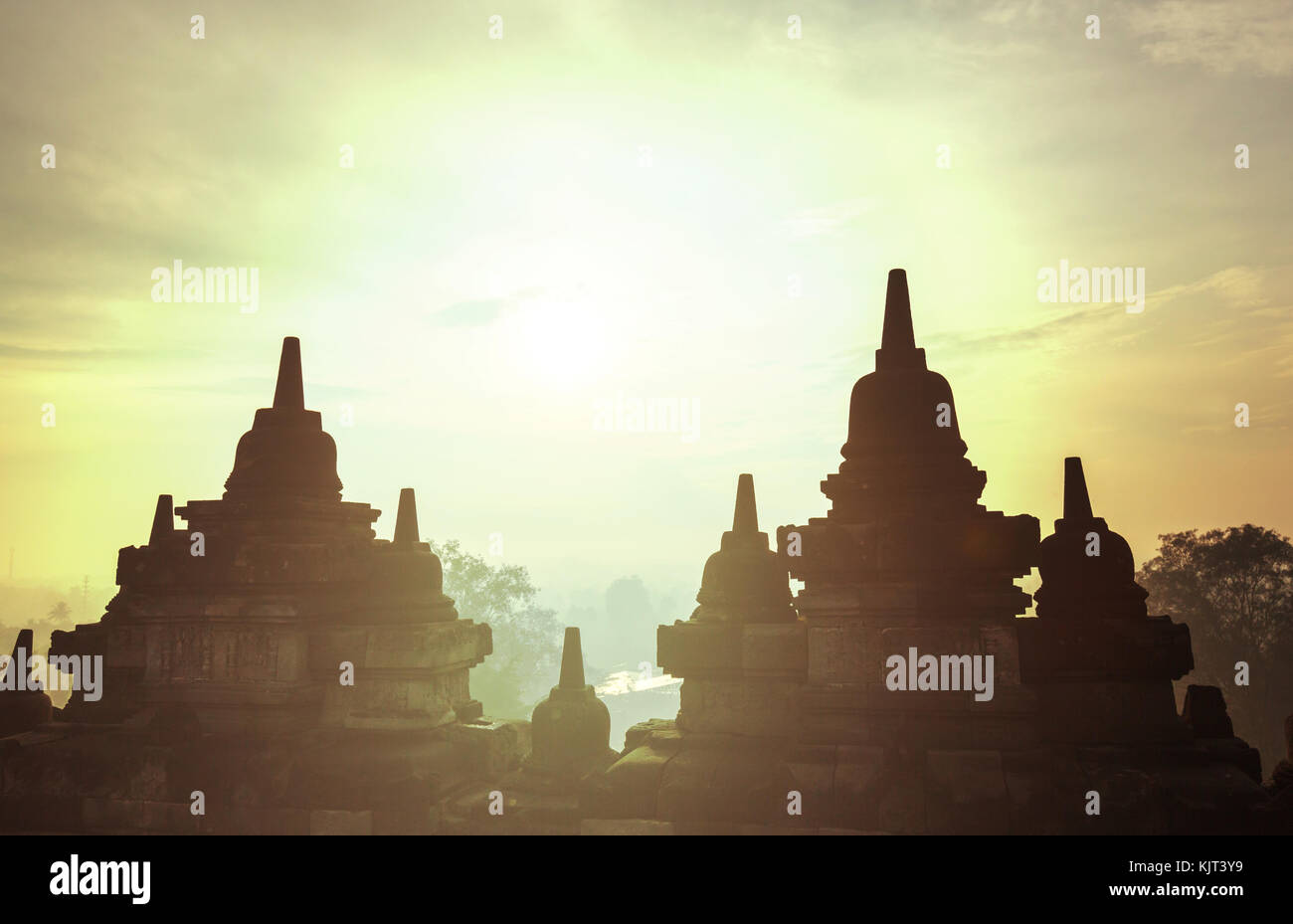 Borobudur Temple,Java, Indonesia Stock Photo - Alamy
