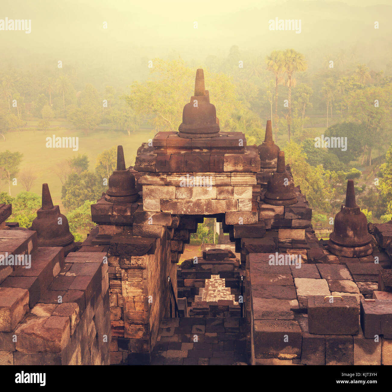 Borobudur Temple,Java, Indonesia Stock Photo - Alamy