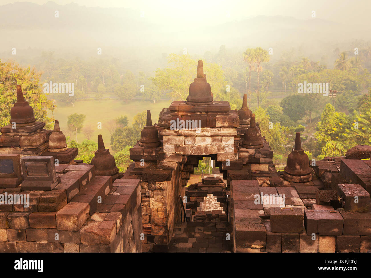 Borobudur Temple,Java, Indonesia Stock Photo - Alamy