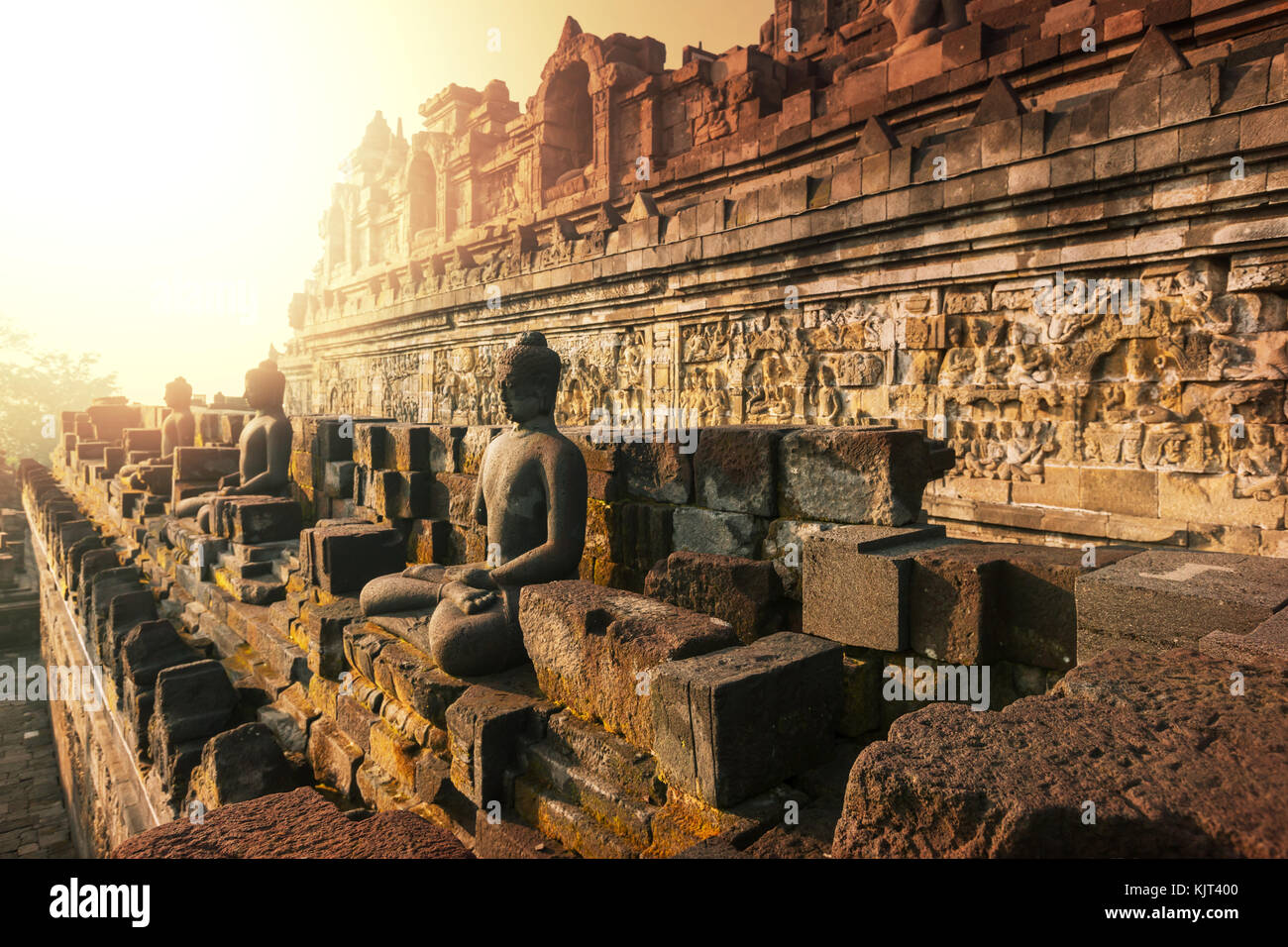 Borobudur Temple,Java, Indonesia Stock Photo - Alamy