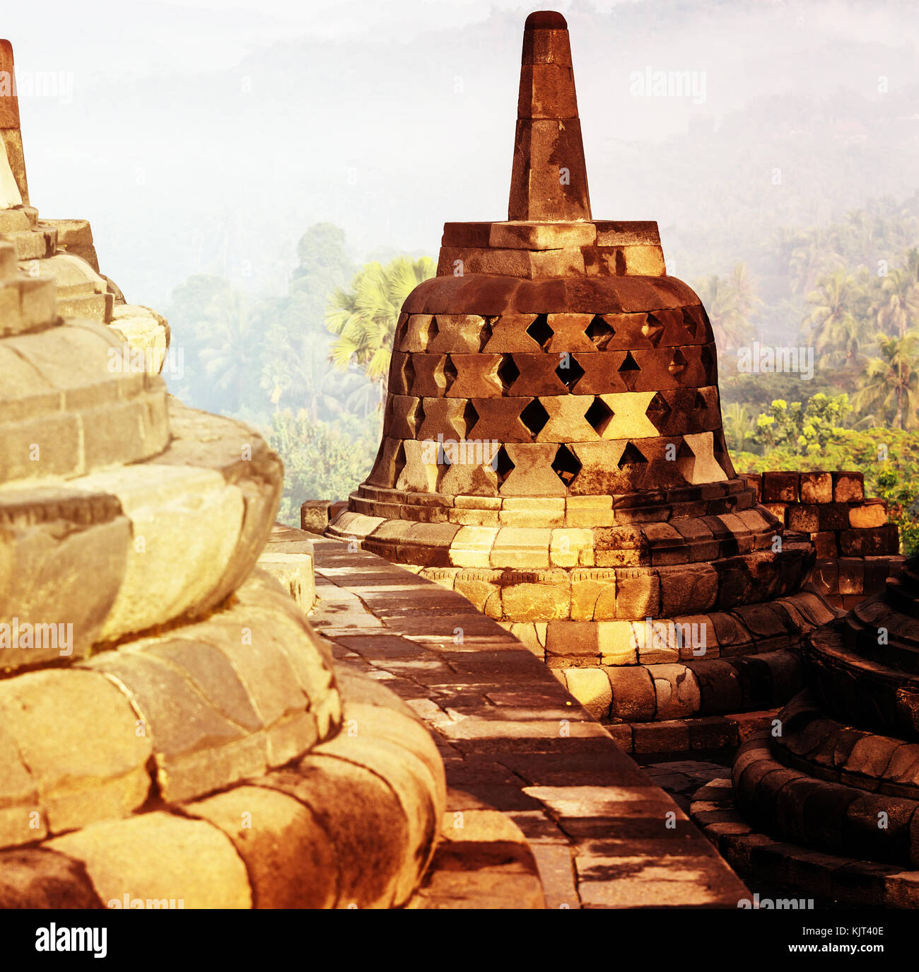 Borobudur Temple,Java, Indonesia Stock Photo - Alamy