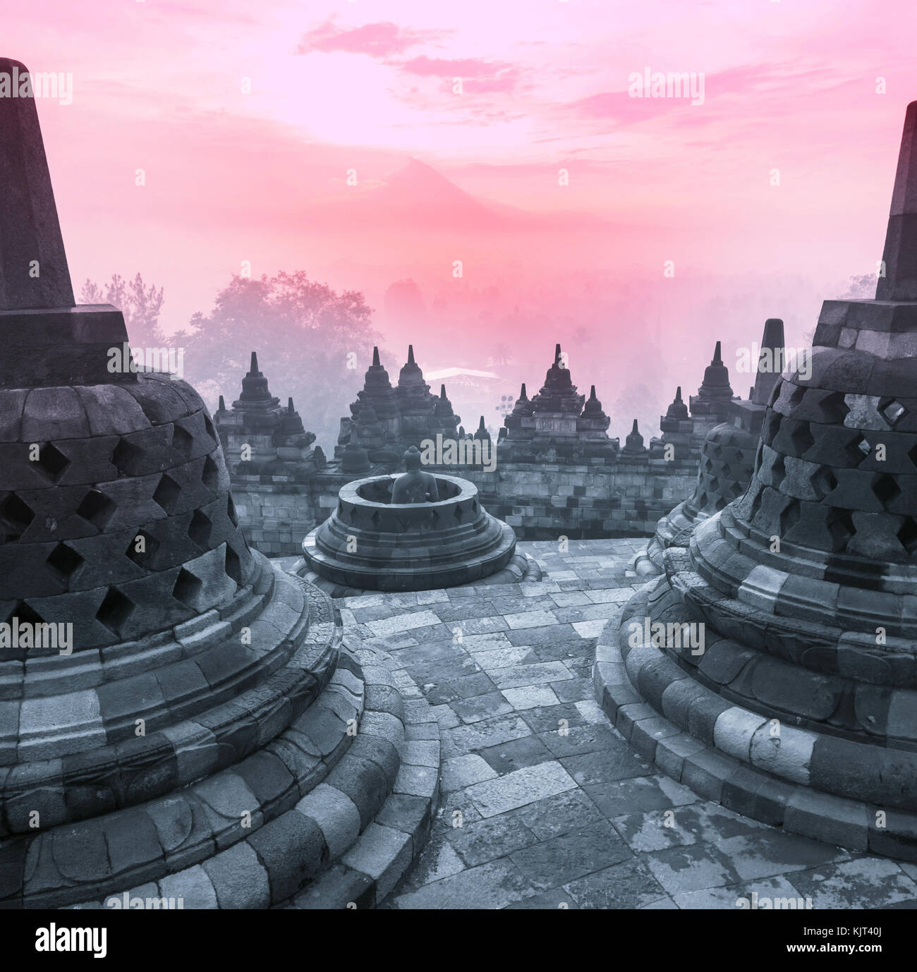 Borobudur Temple,Java, Indonesia Stock Photo - Alamy