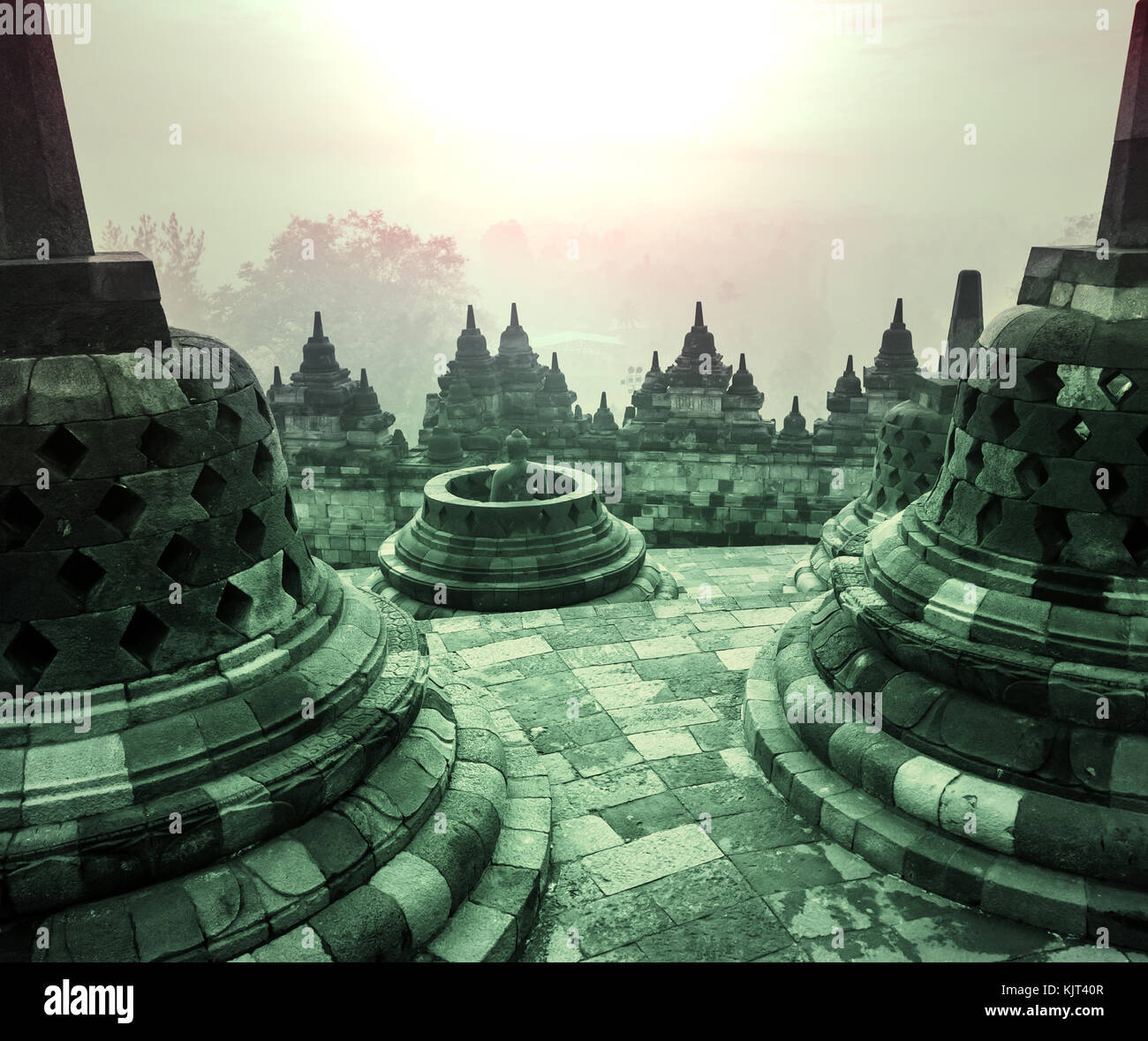 Borobudur Temple,Java, Indonesia Stock Photo - Alamy