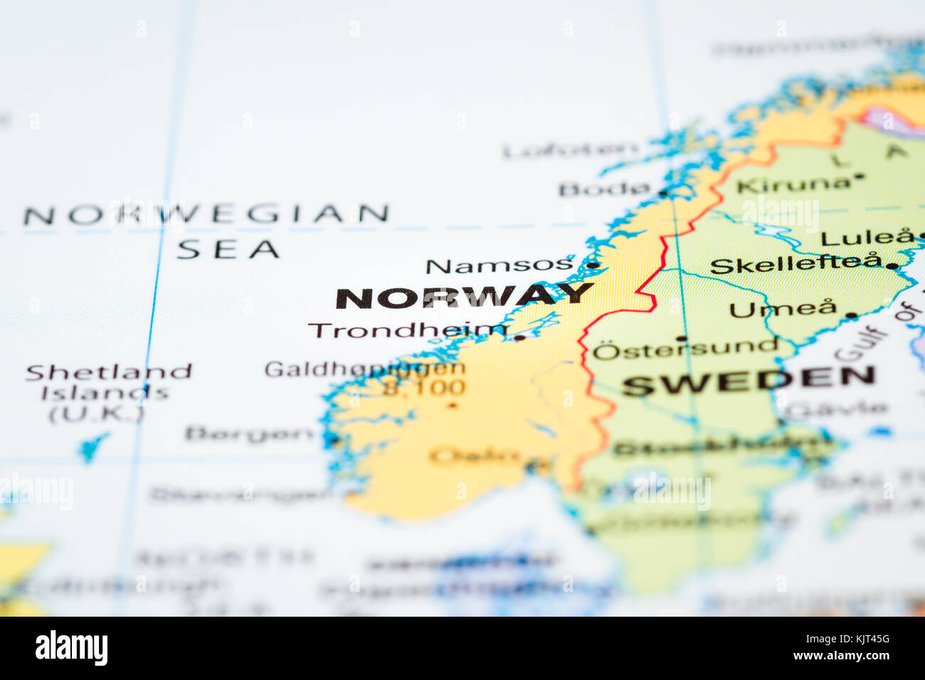 Norwegian World Map