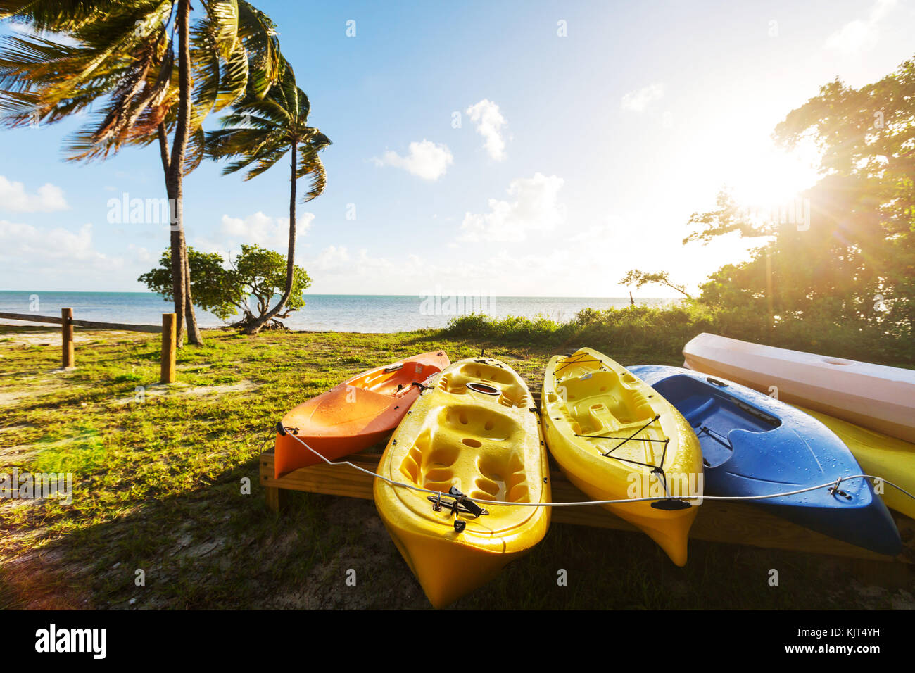 canoe on beach Stock Photo - Alamy