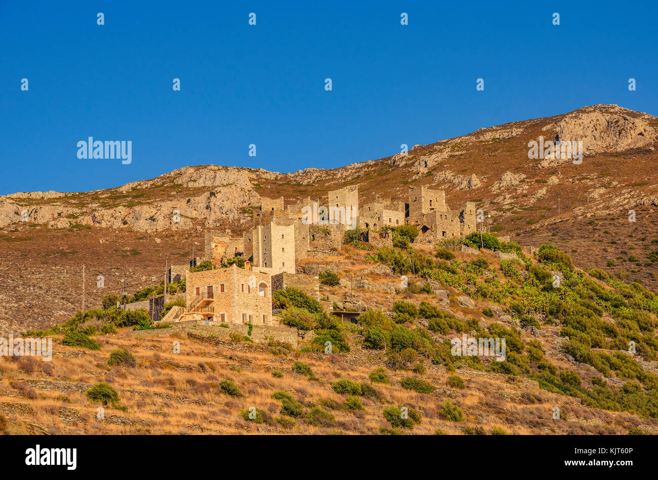 Architectural and historical towers Dominating the area at the famous ...