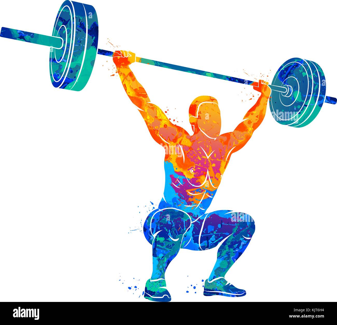Bodybuildervector High Resolution Stock Photography and Images - Alamy