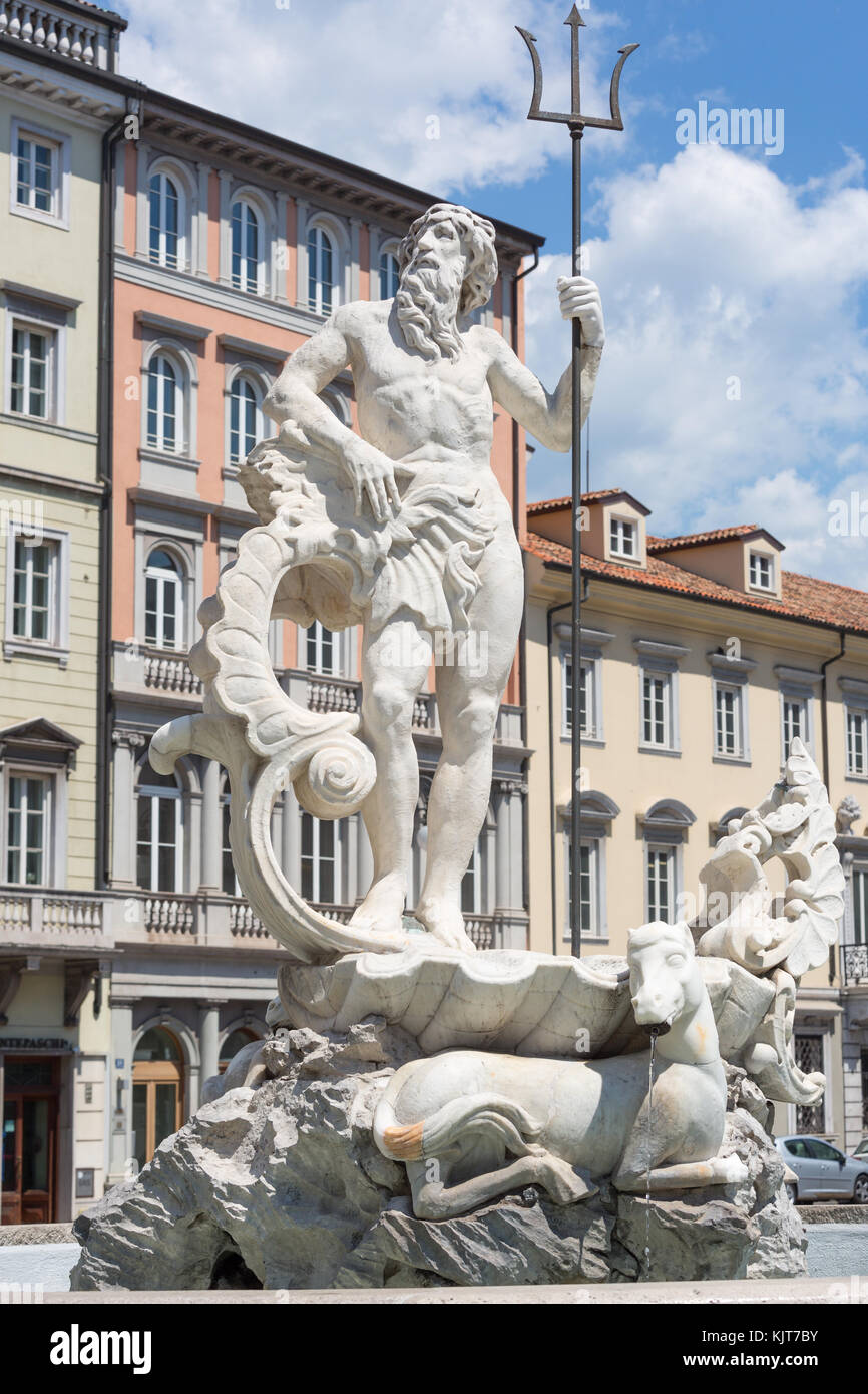 Poseidon greek god fountain hi-res stock photography and images - Alamy