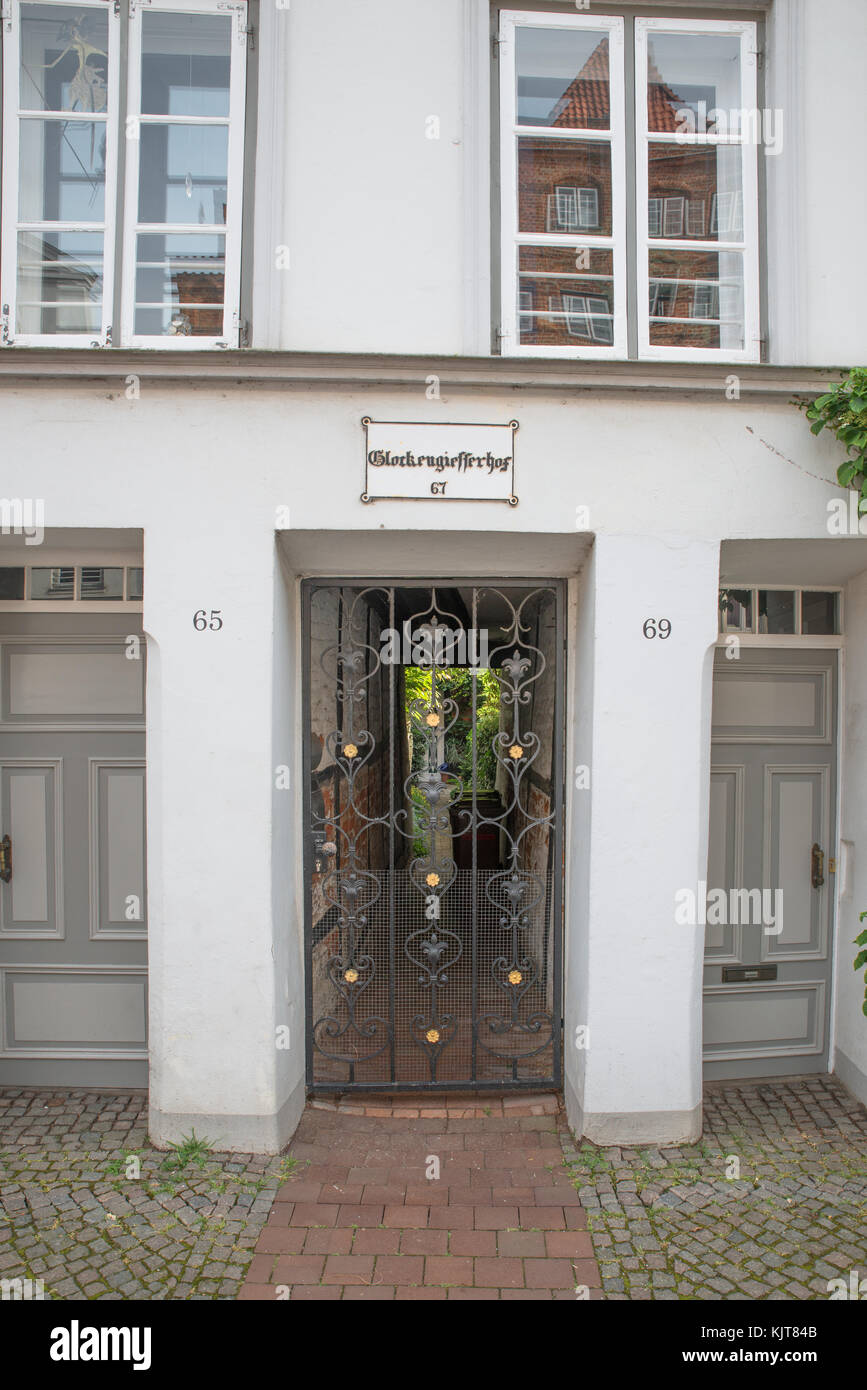 Bell founder yard in Luebeck Stock Photo - Alamy