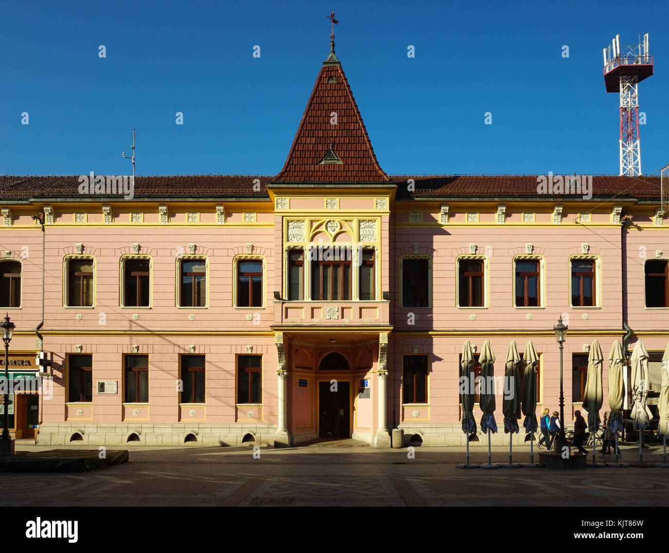 The building designed by famous architect Herman Bollé in Vinkovci ...
