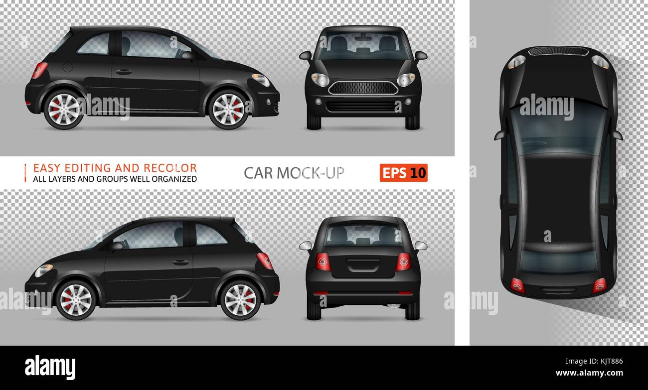 Microcar auto Stock Vector Images - Alamy