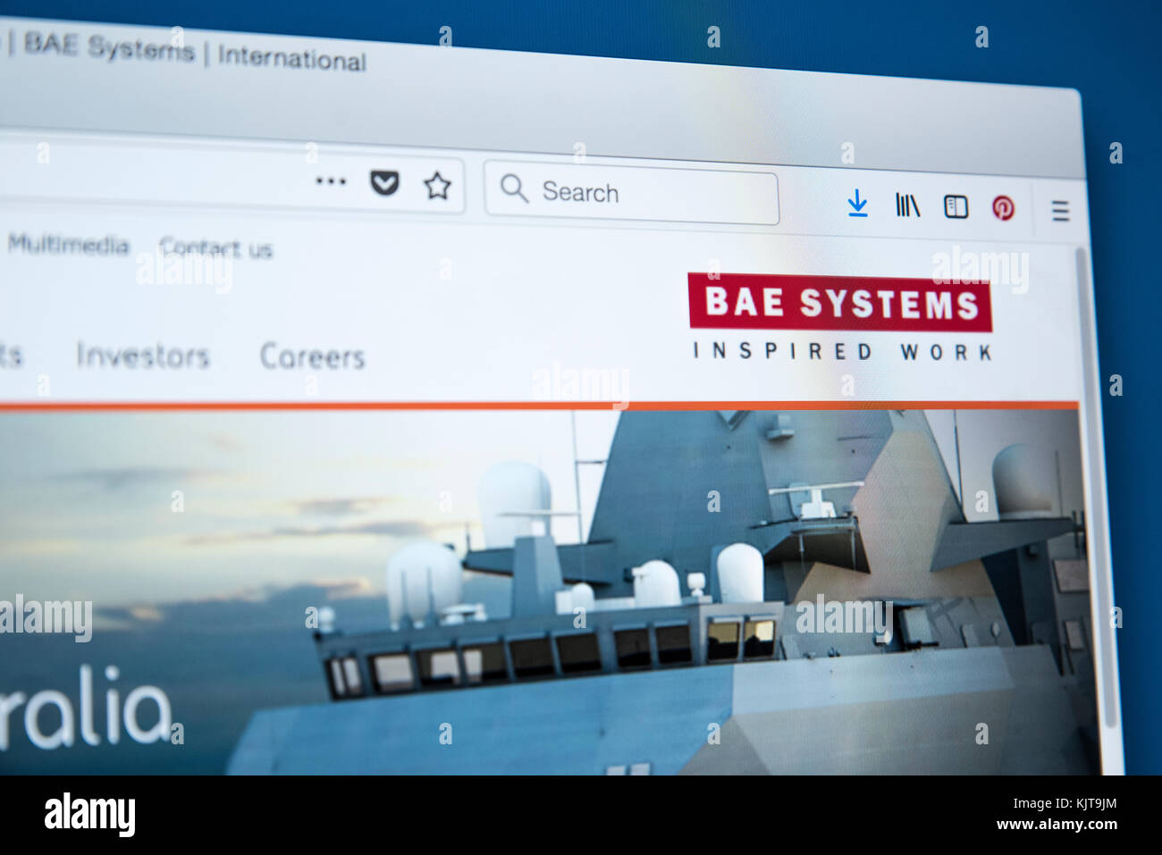 Bae systems logo hi-res stock photography and images - Alamy