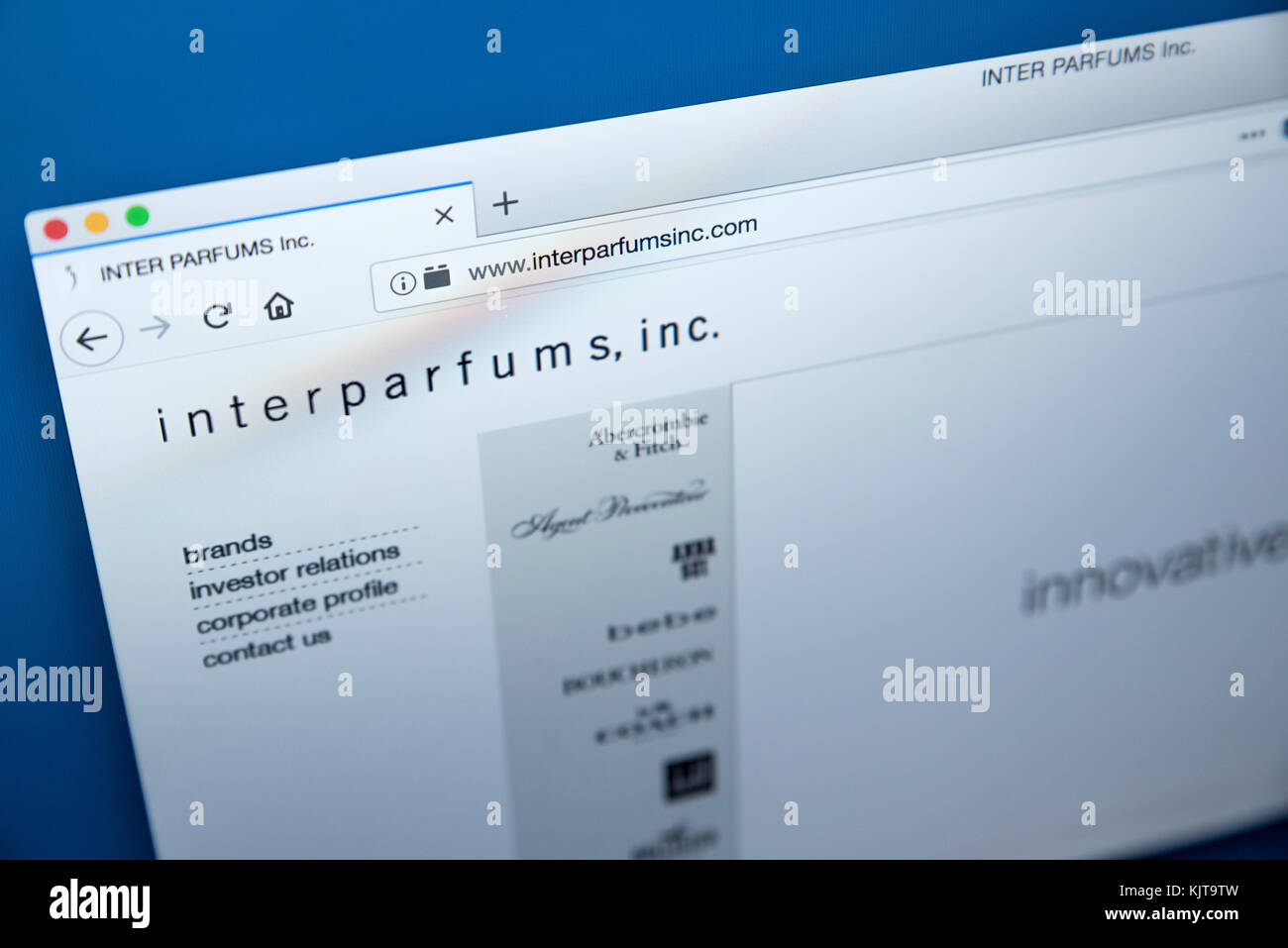 Inter parfums hi-res stock photography and images - Alamy