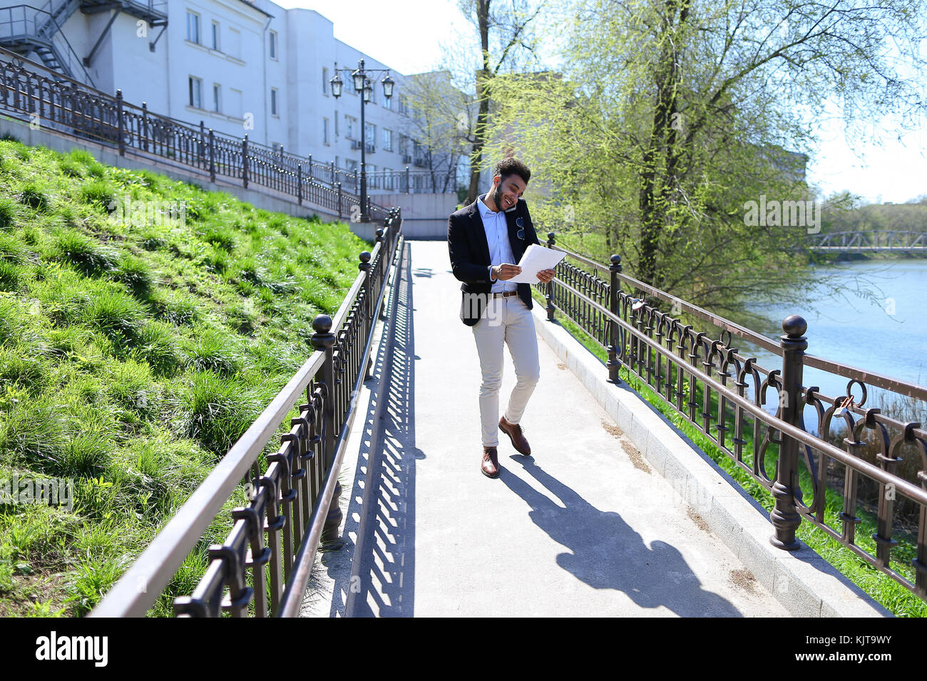 Secret agent under cover Stock Photo - Alamy
