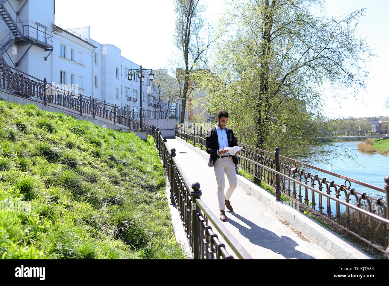 Secret agent under cover Stock Photo - Alamy