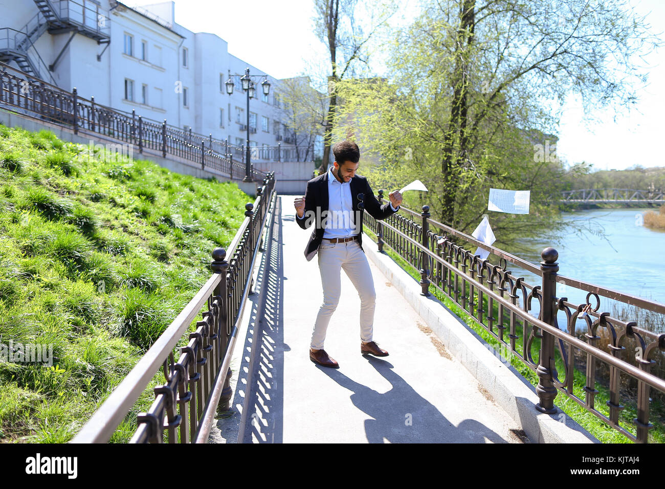 Secret agent under cover Stock Photo - Alamy