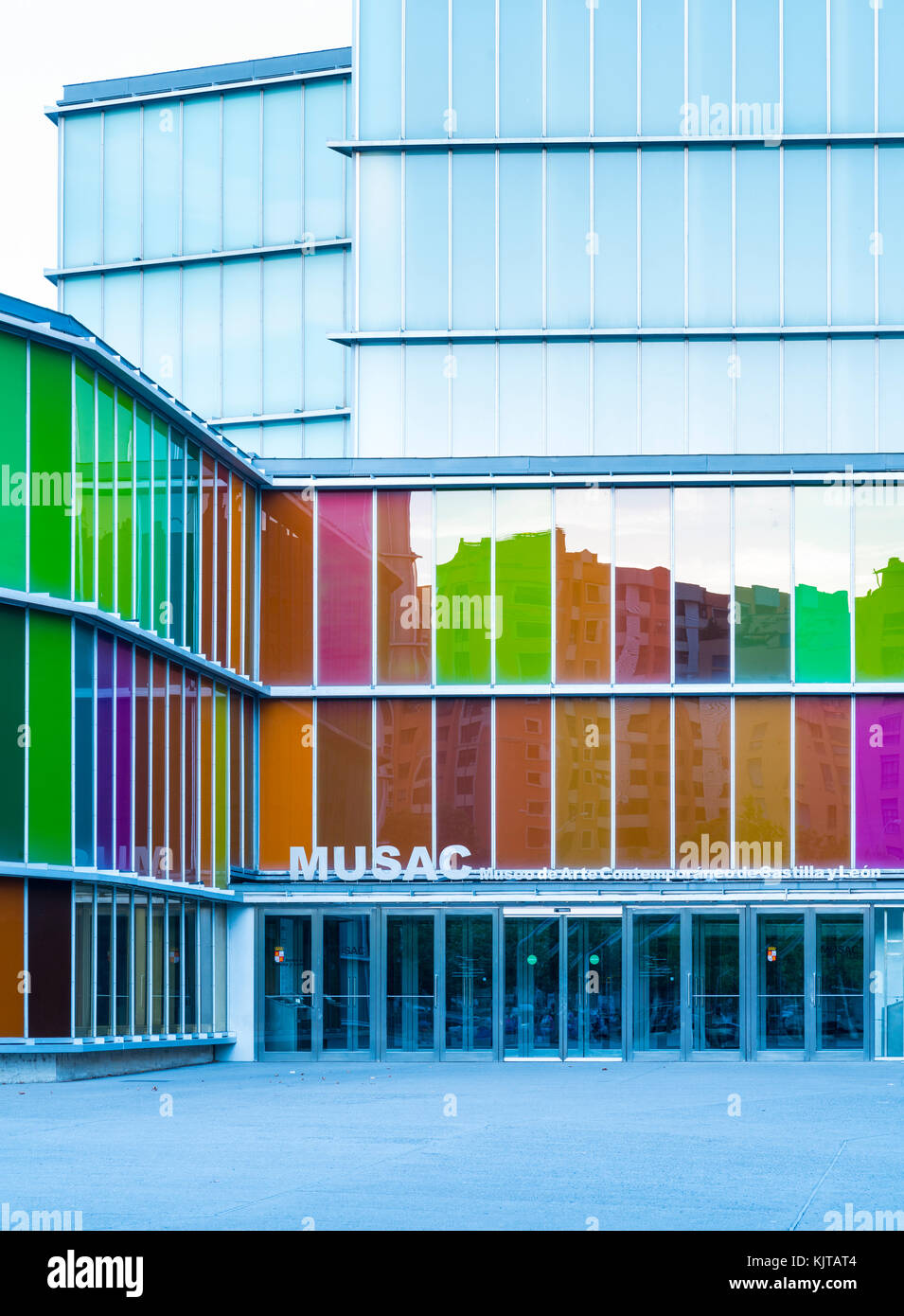 MUSAC Museo de Arte Contemporaneo de Castilla y Leon, Leon city, Leon ...