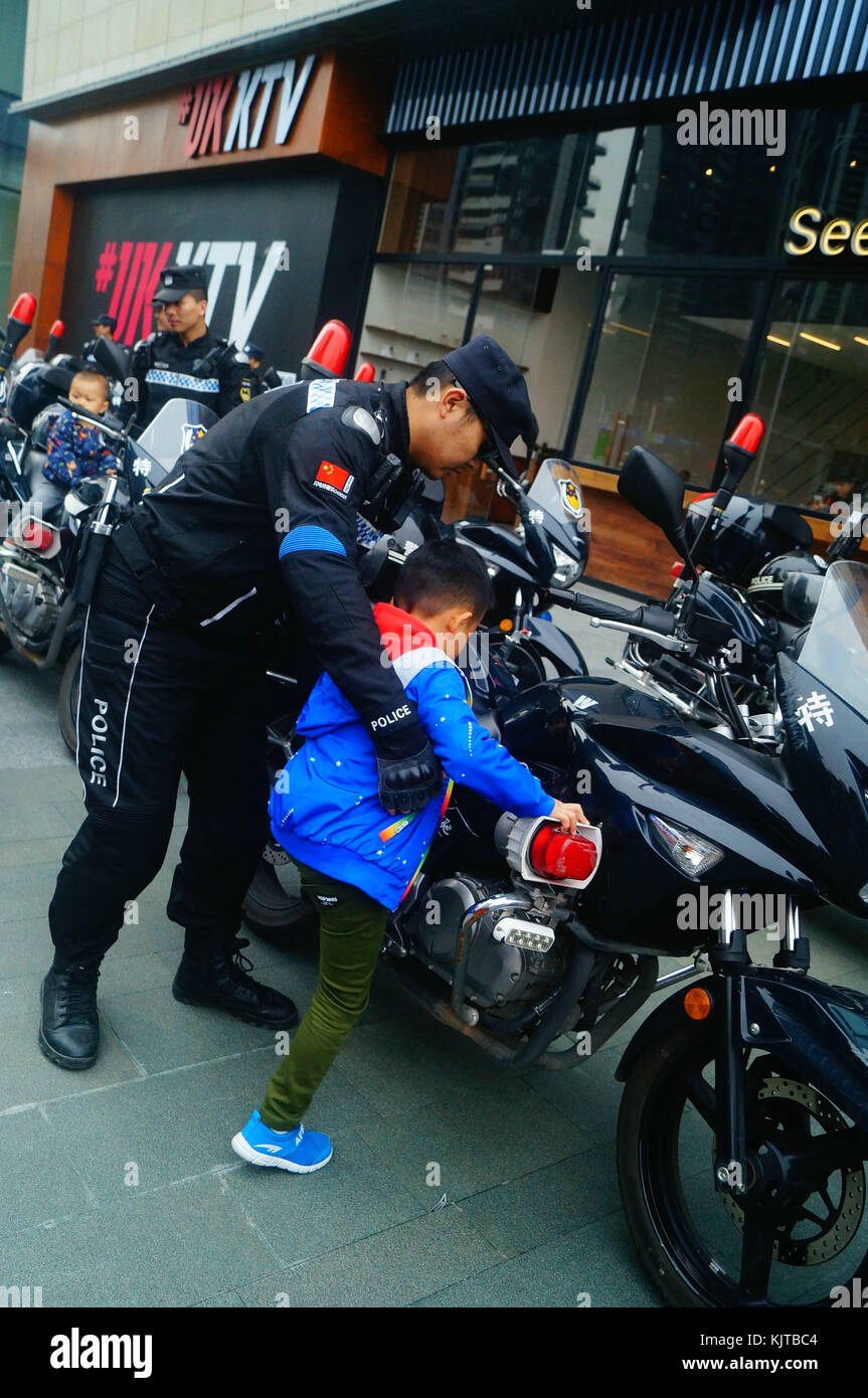 Police motorcycle chinese hi-res stock photography and images - Alamy