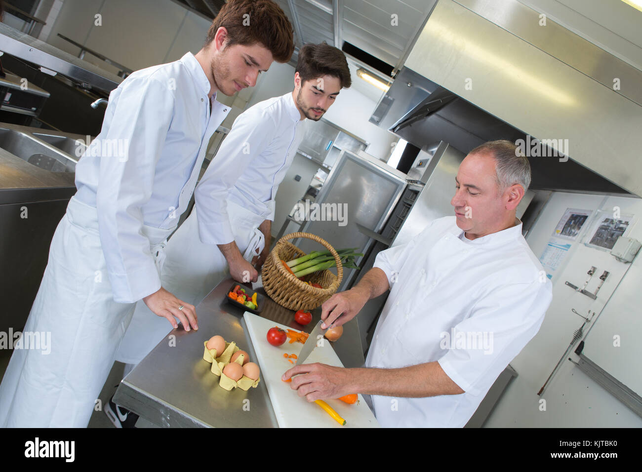 chefs at work Stock Photo - Alamy