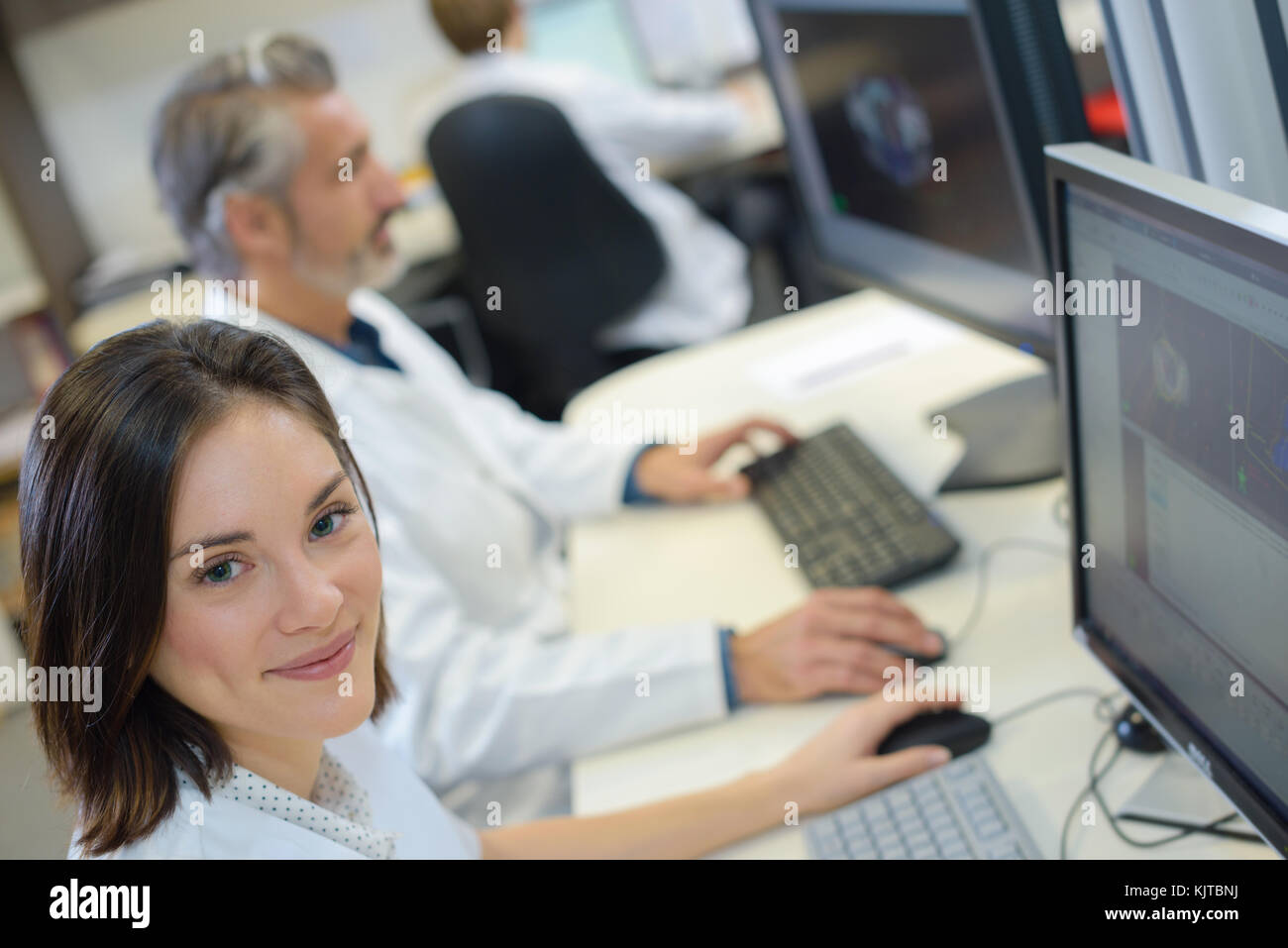 team of physicist in the lab Stock Photo - Alamy