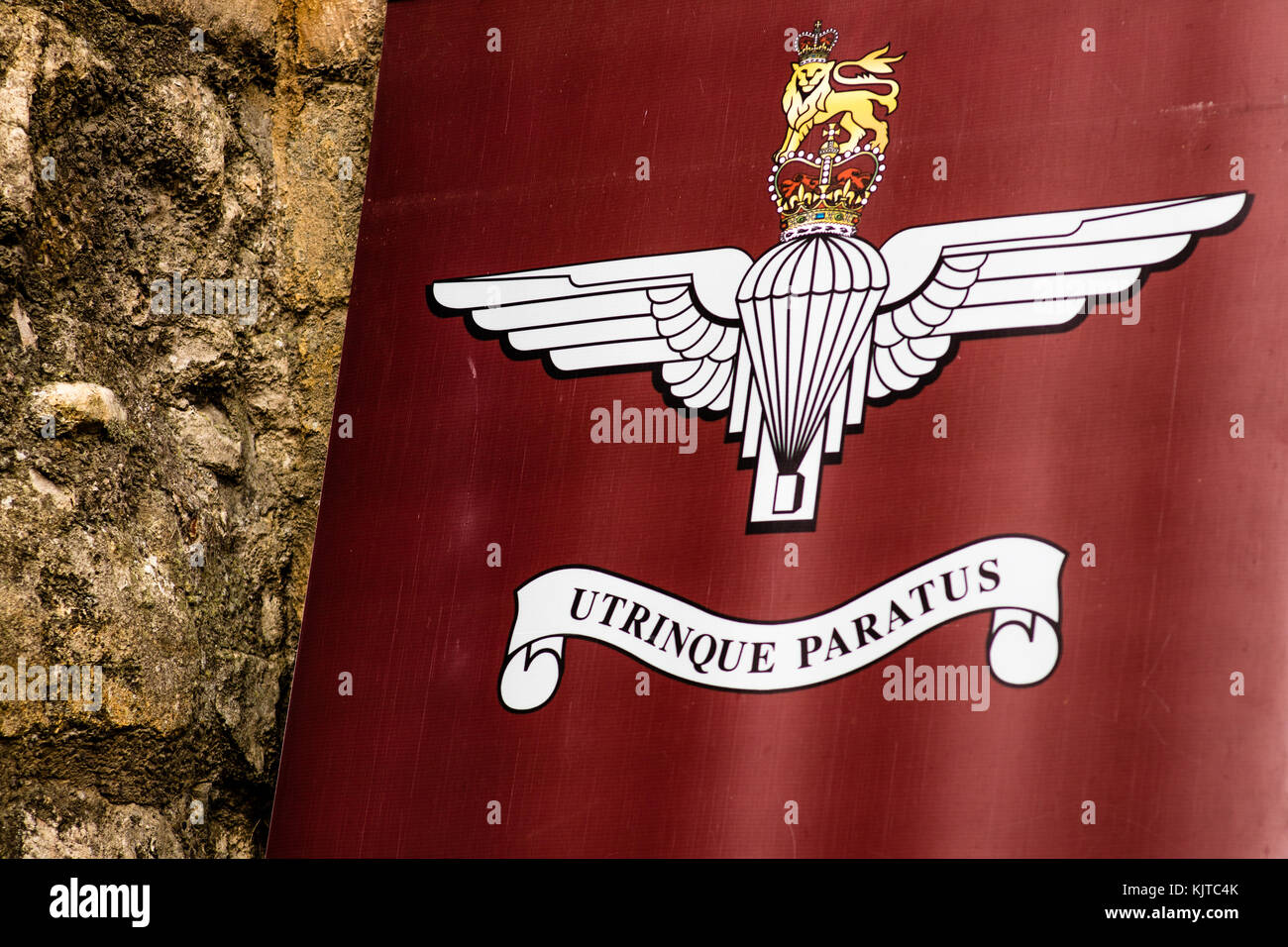 The British Parachute Regiment emblem Stock Photo - Alamy