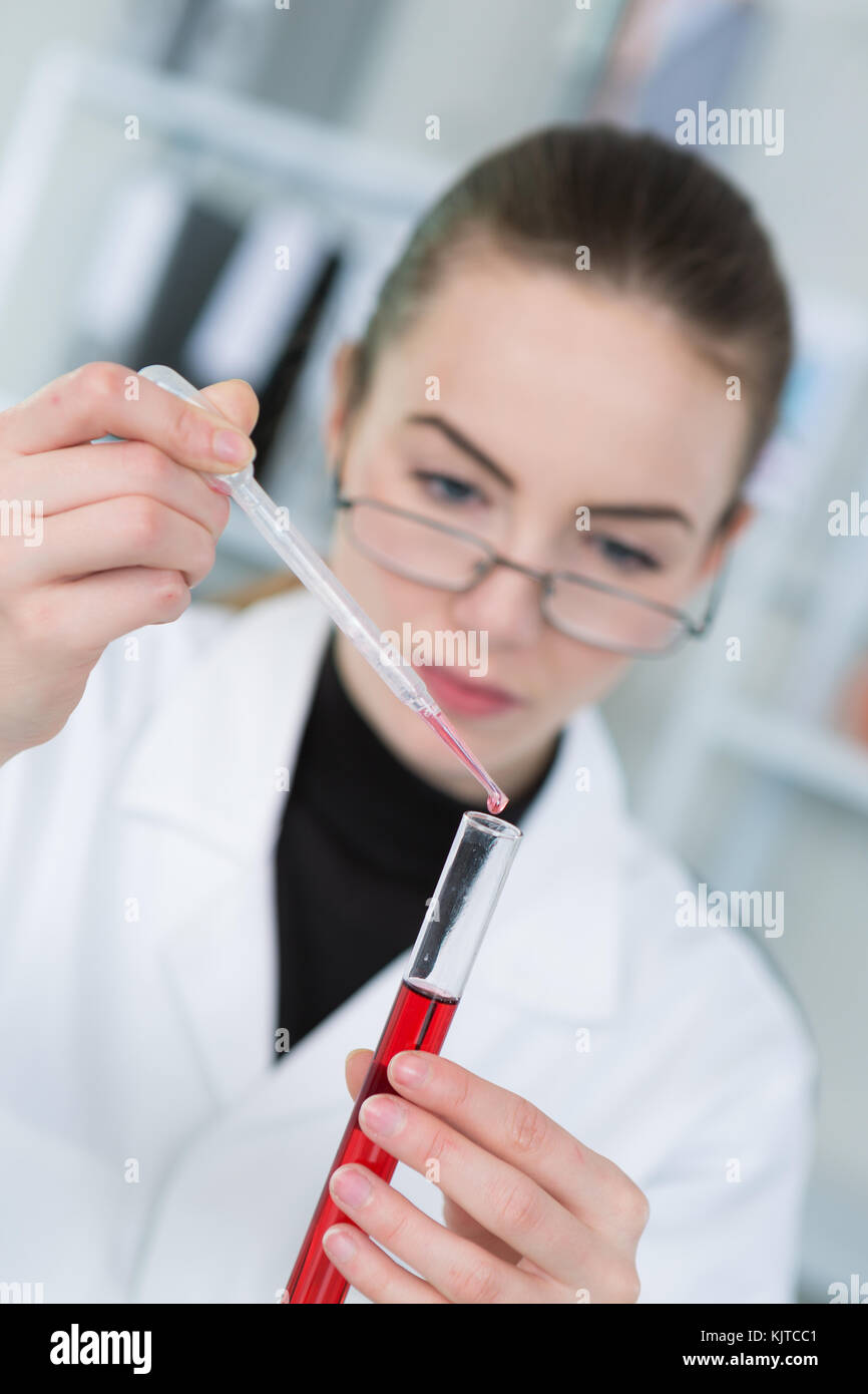 Routine laboratory hi-res stock photography and images - Alamy