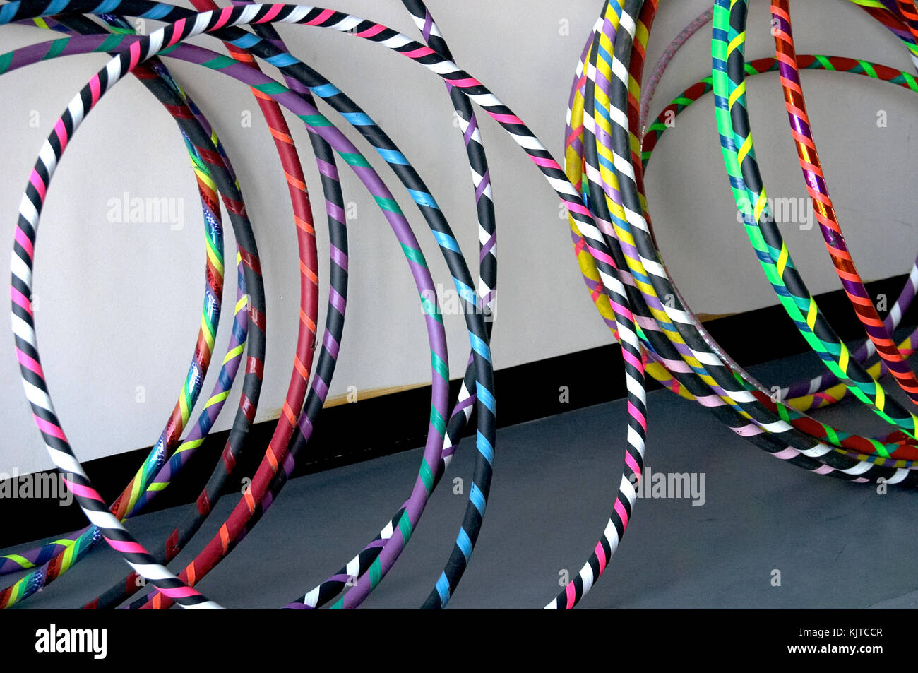 Collection of hoops Stock Photo - Alamy