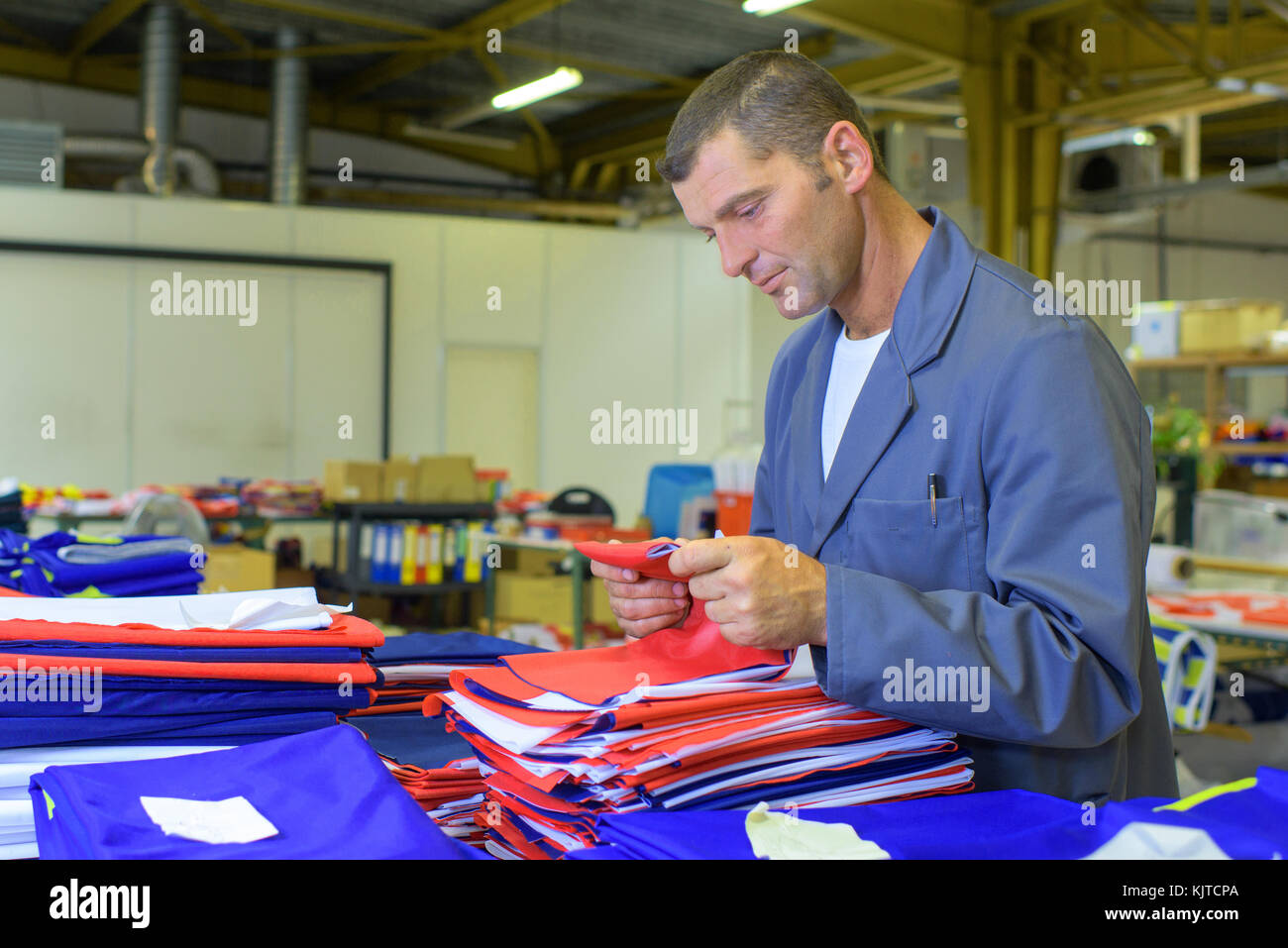 Fabric inspection hi-res stock photography and images - Alamy