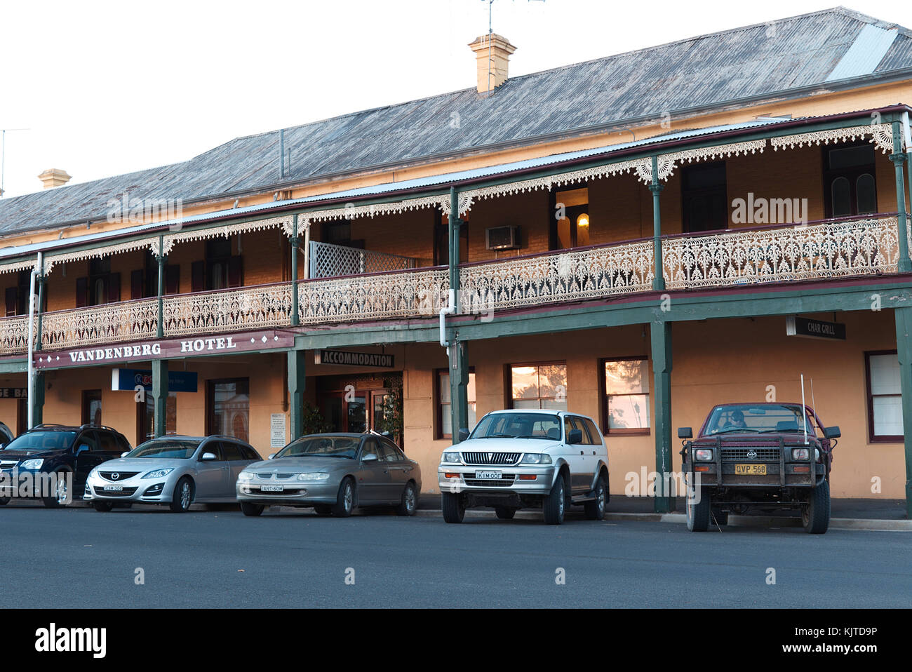 Vandenberg Hotel - Fronting Victoria Square and the Court House, the ...