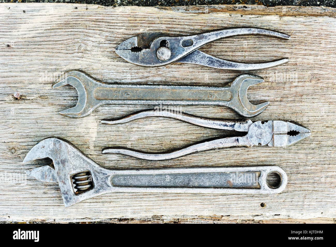 Old wrenches hi-res stock photography and images - Alamy