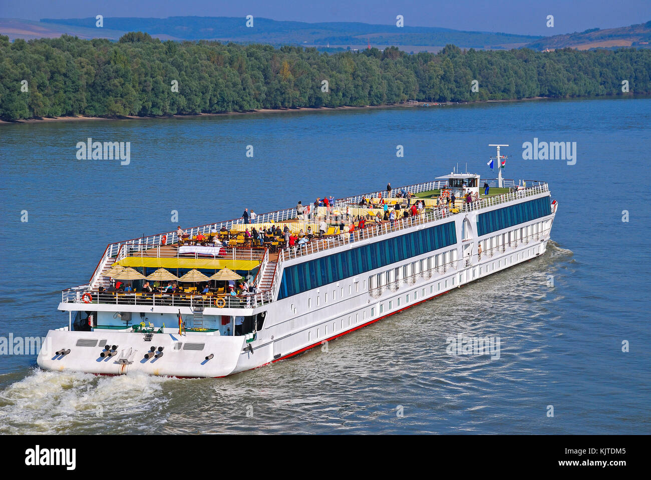 Tourist ship on the river Danube Stock Photo - Alamy