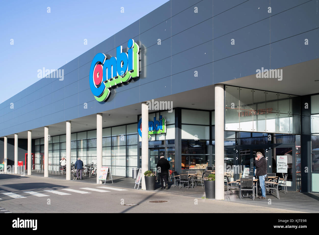 Entrance of a Combi branch in Cuxhaven, Germany. Combi operates over 70 ... Entrance of a Combi branch in Cuxhaven, Germany. Combi operates over 70 ...