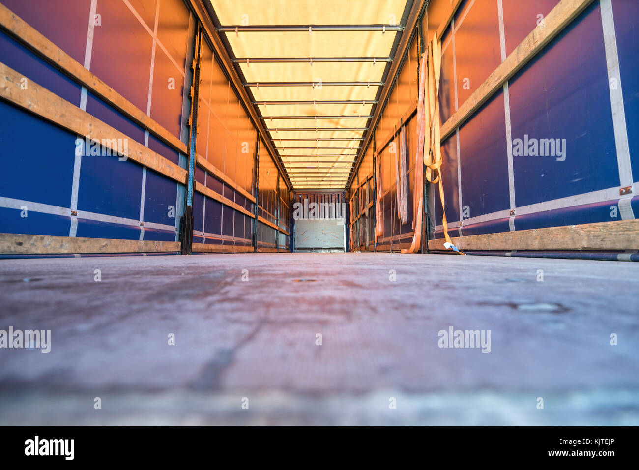 Inside a lorry hi-res stock photography and images - Alamy