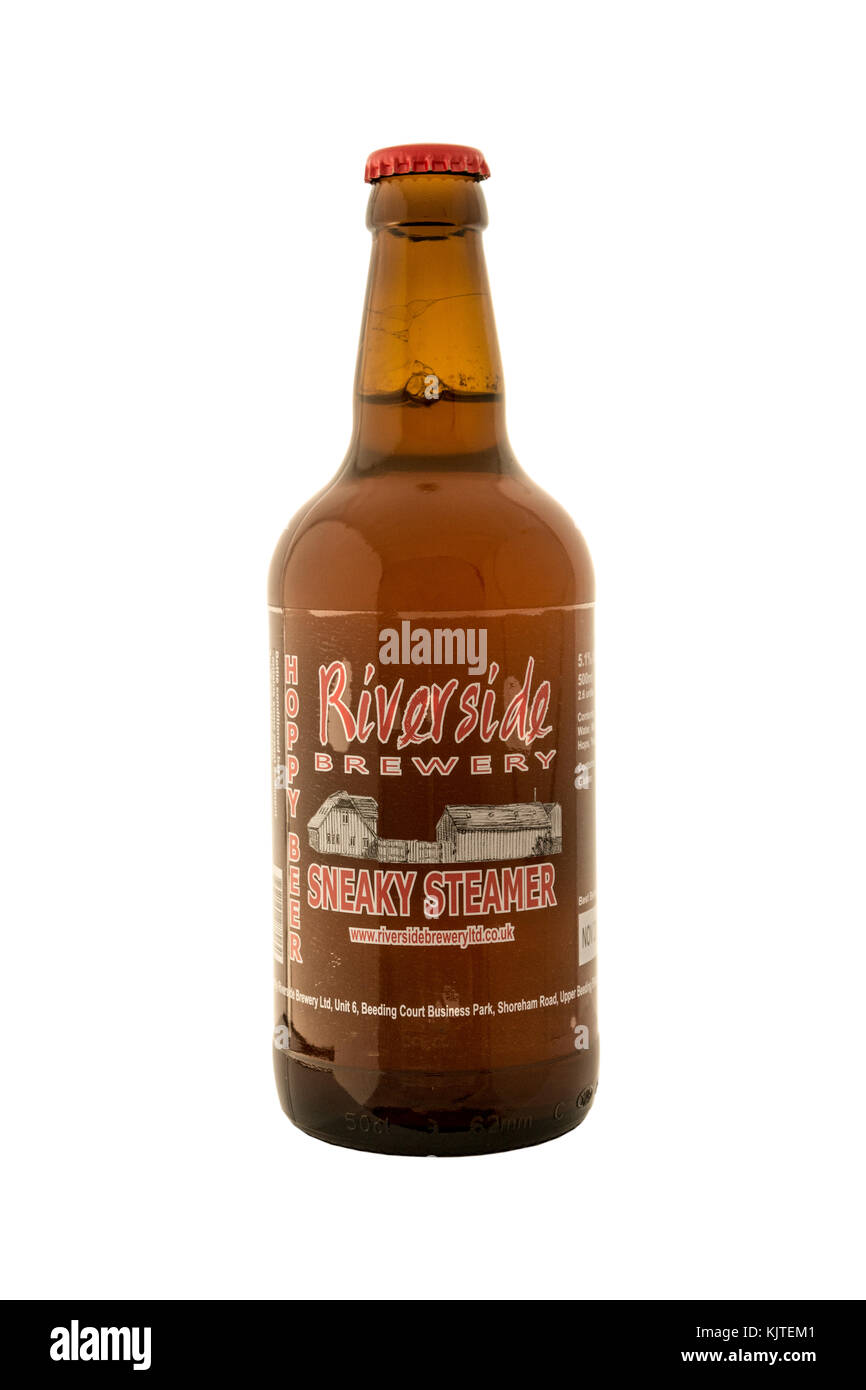 Riverside Brewery - Sneaky Steamer Bottled Beer Stock Photo - Alamy