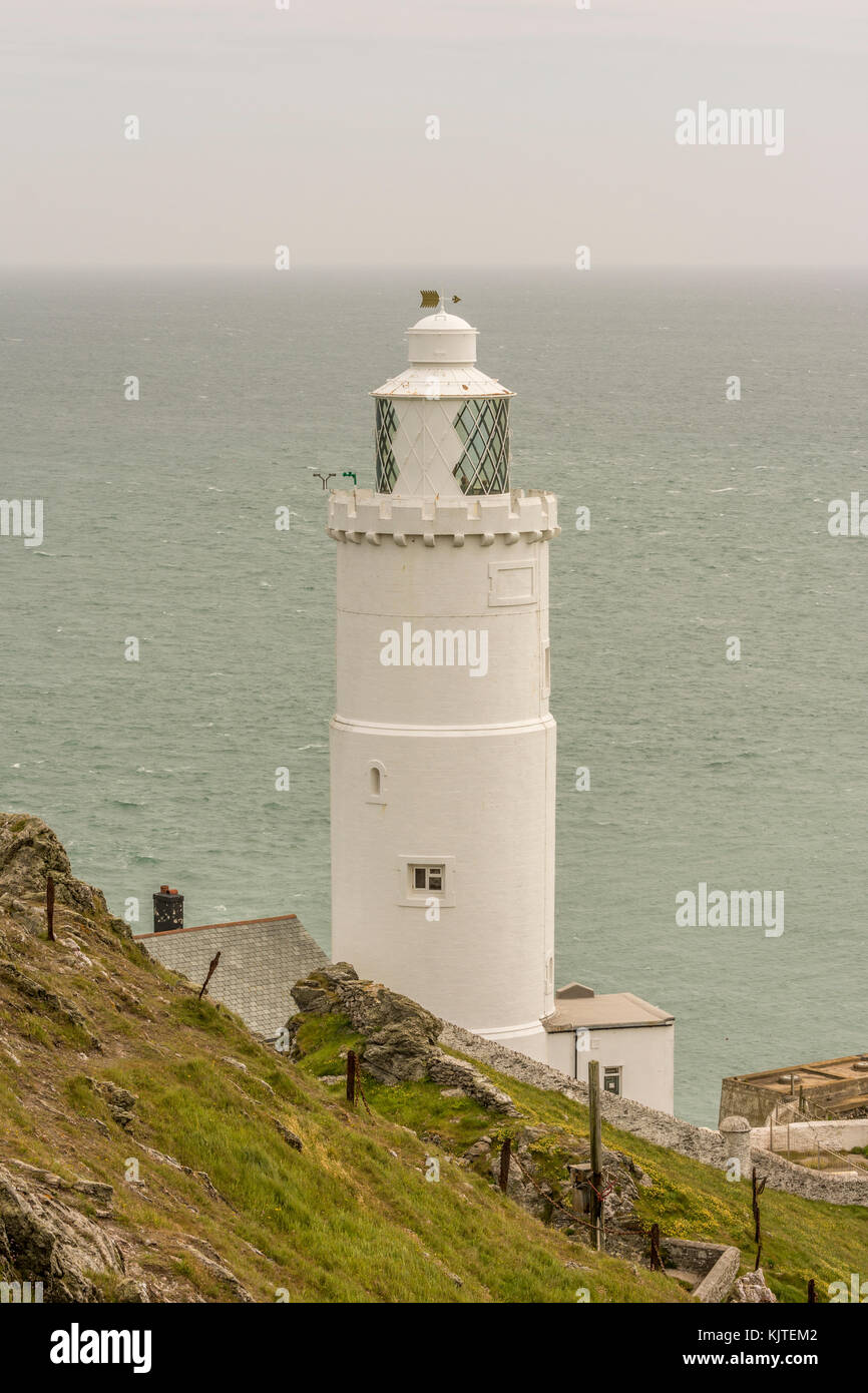 Start Point Lighthouse, South Devon, UK Stock Photo - Alamy